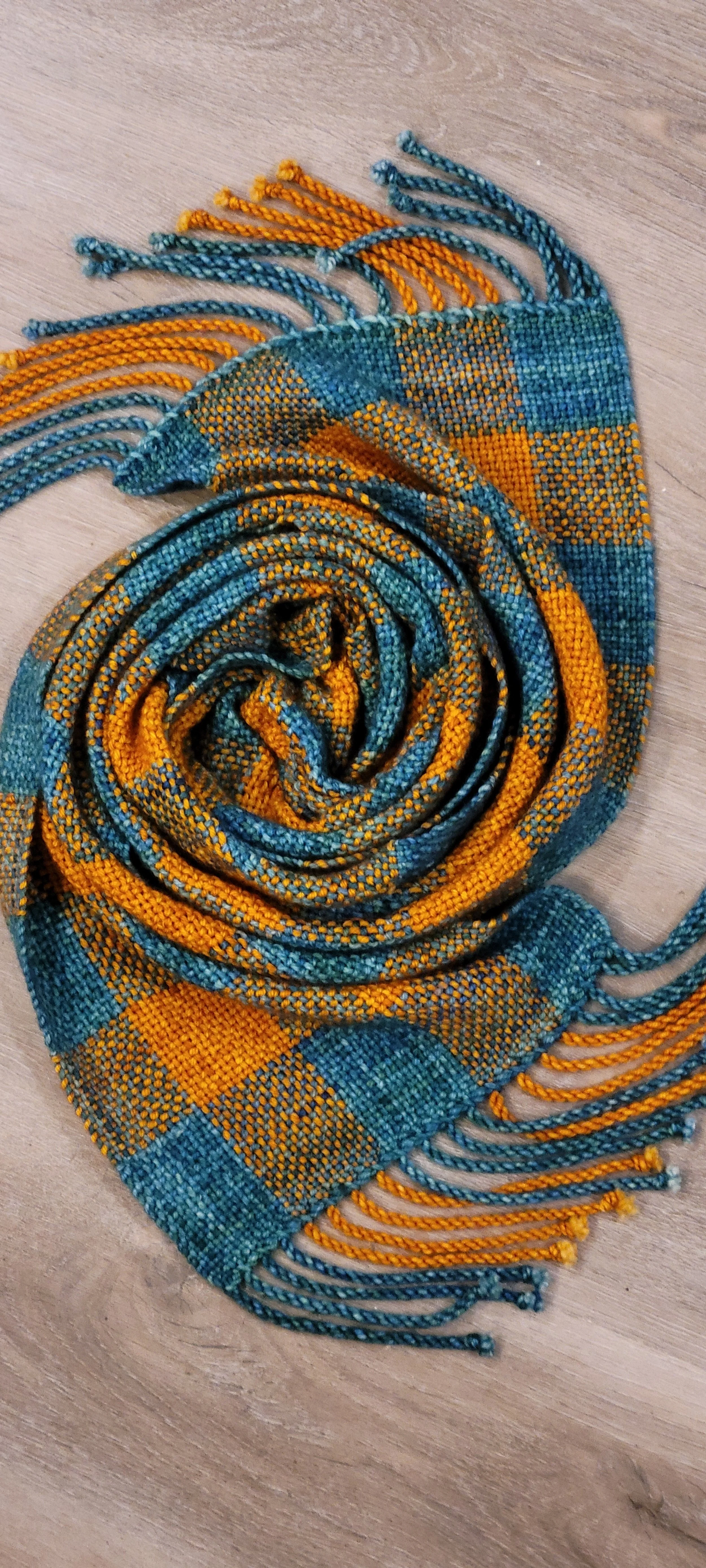 Easy Waffle Weave Scarf Pattern — The Rogue Weaver