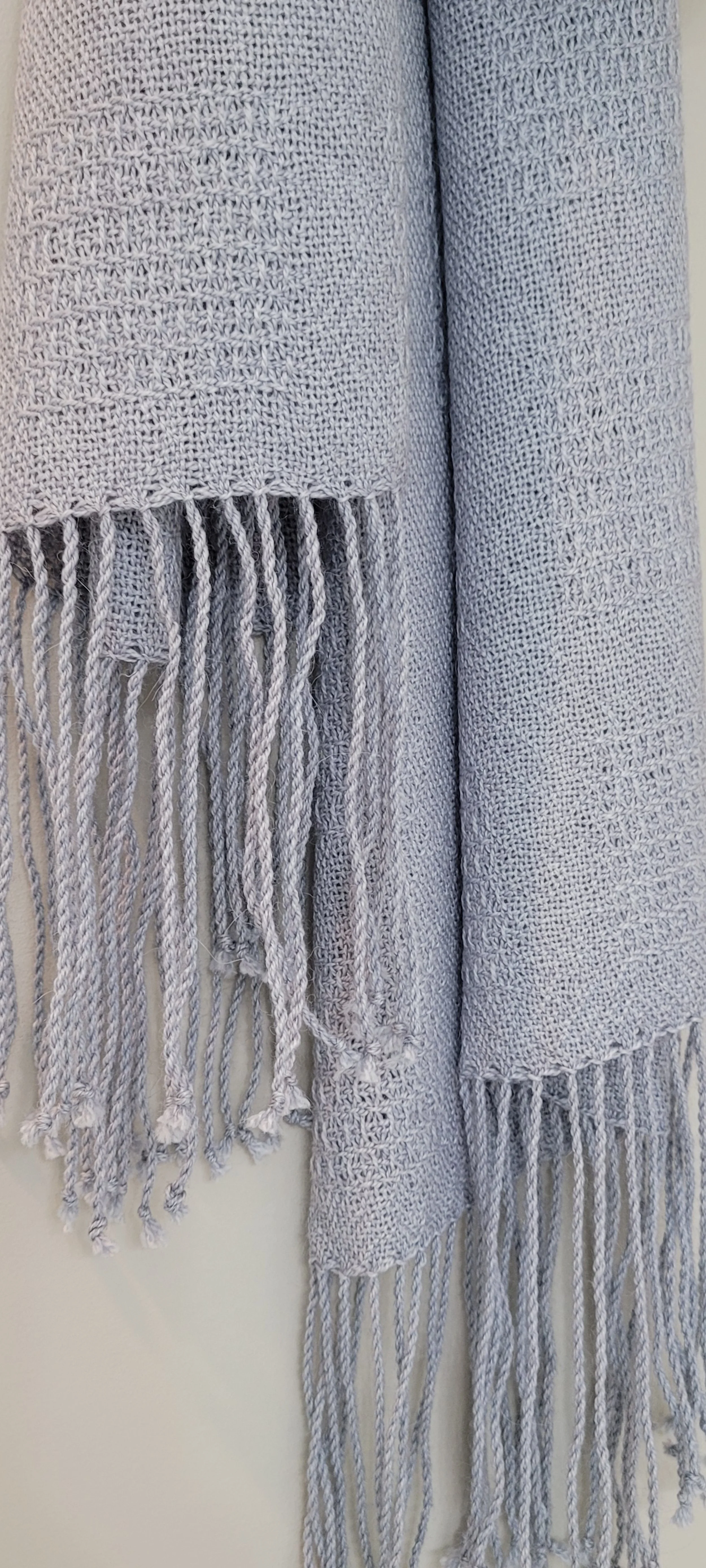 Easy Waffle Weave Scarf Pattern — The Rogue Weaver
