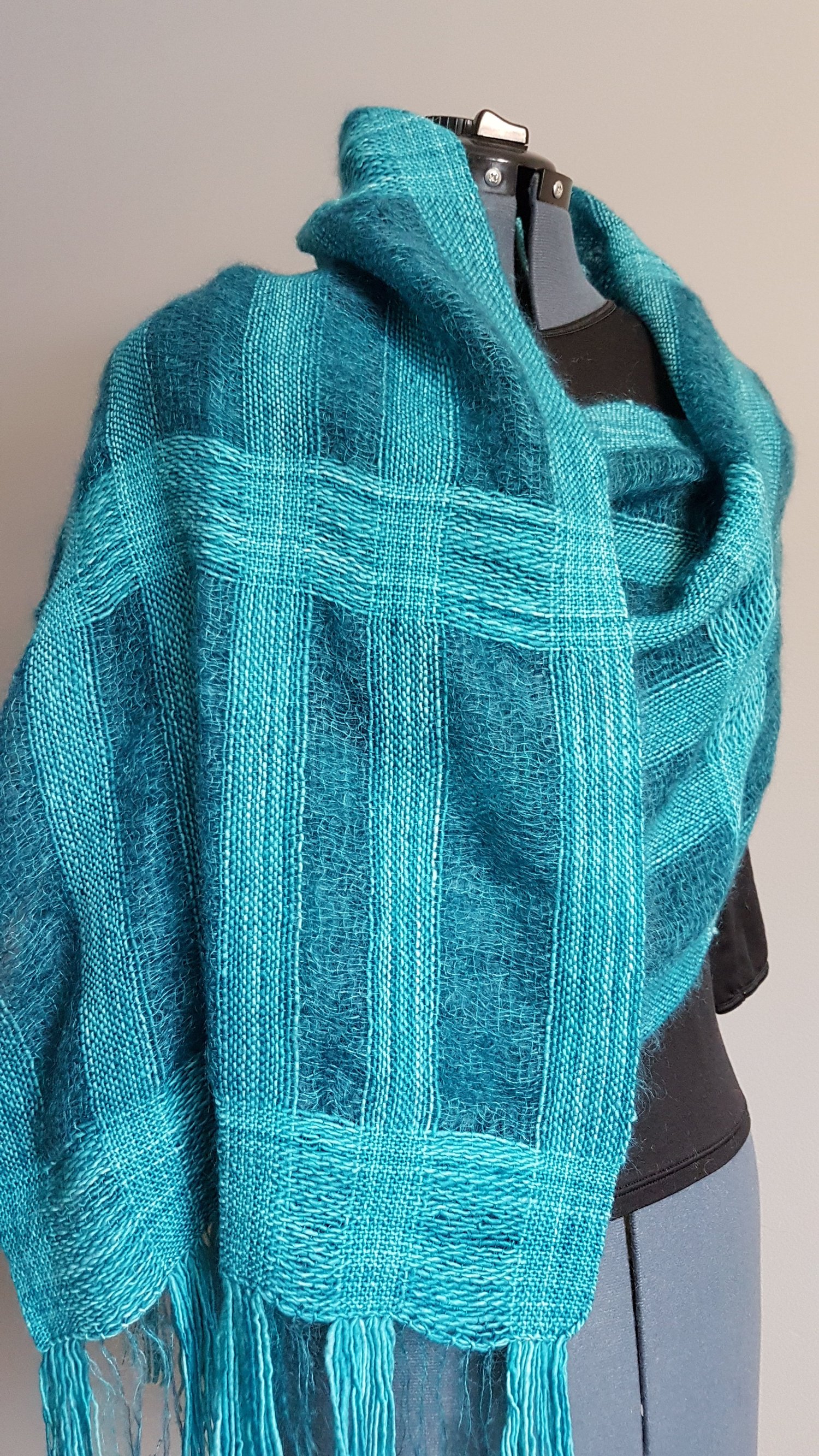 Easy Waffle Weave Scarf Pattern — The Rogue Weaver