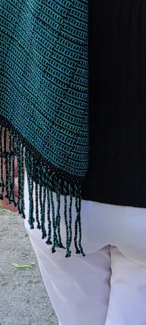 Saori-Style Scarf Rigid Heddle Weaving Pattern — The Rogue Weaver