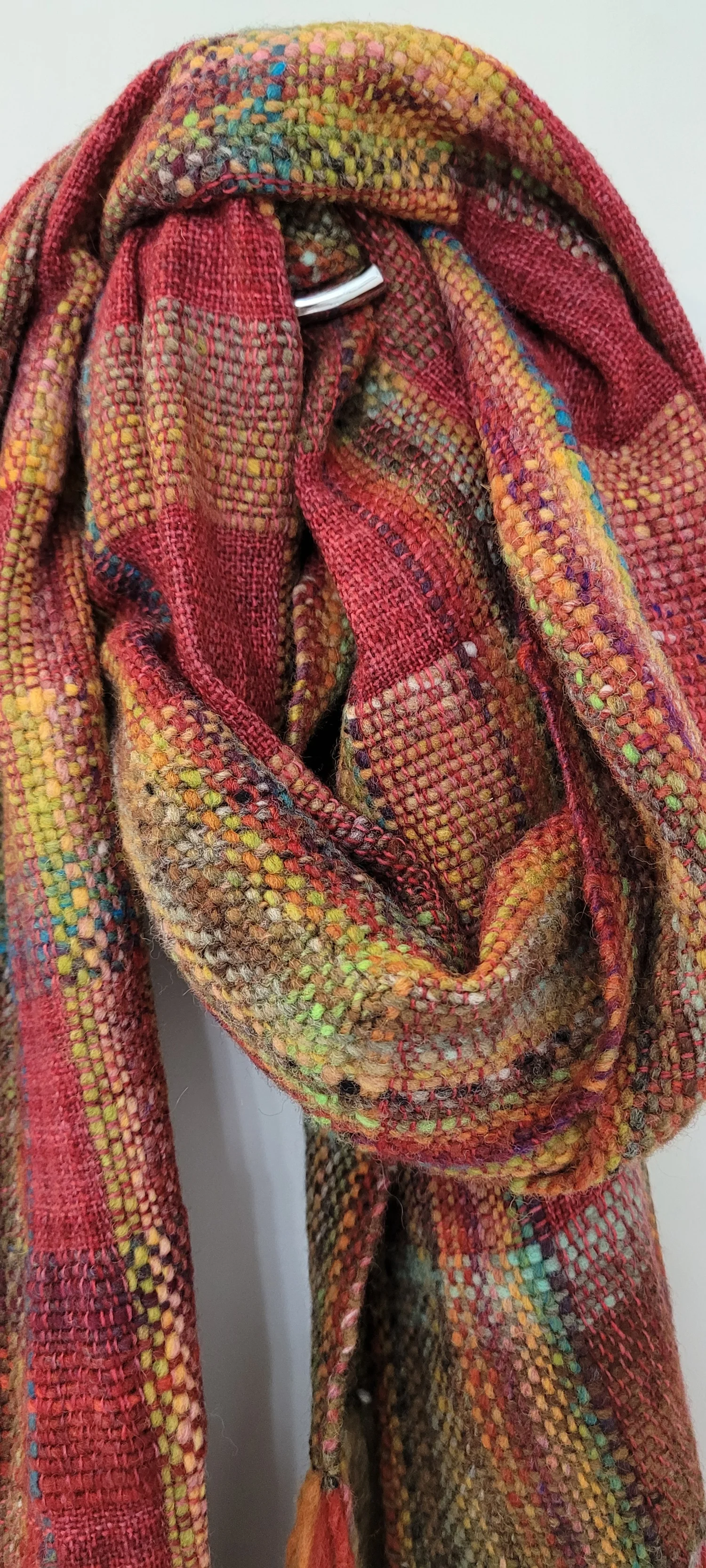 Easy Waffle Weave Scarf Pattern — The Rogue Weaver