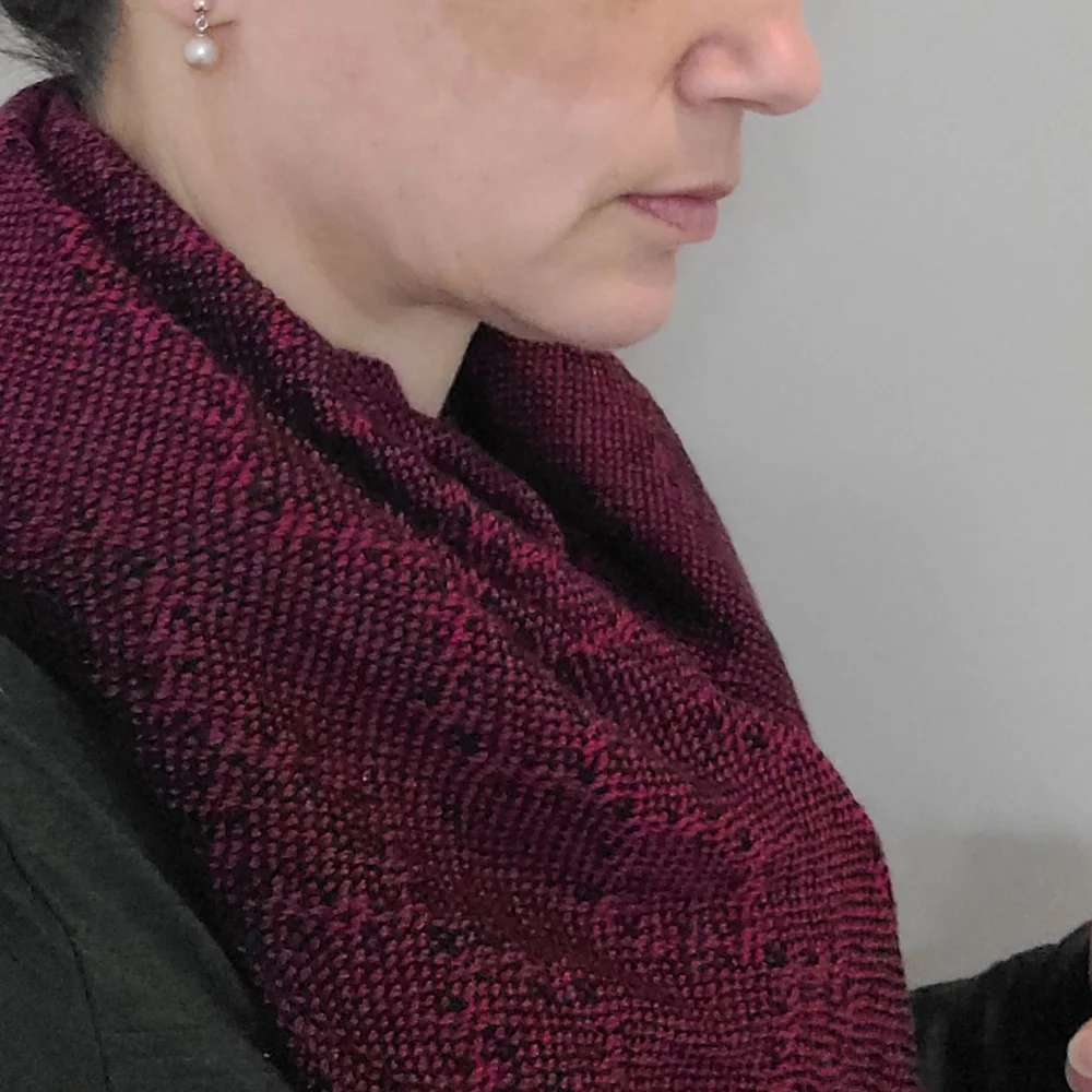 Saori-Style Scarf Rigid Heddle Weaving Pattern — The Rogue Weaver