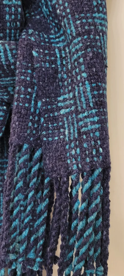 If Autumn Were a Scarf Weaving Pattern — The Rogue Weaver
