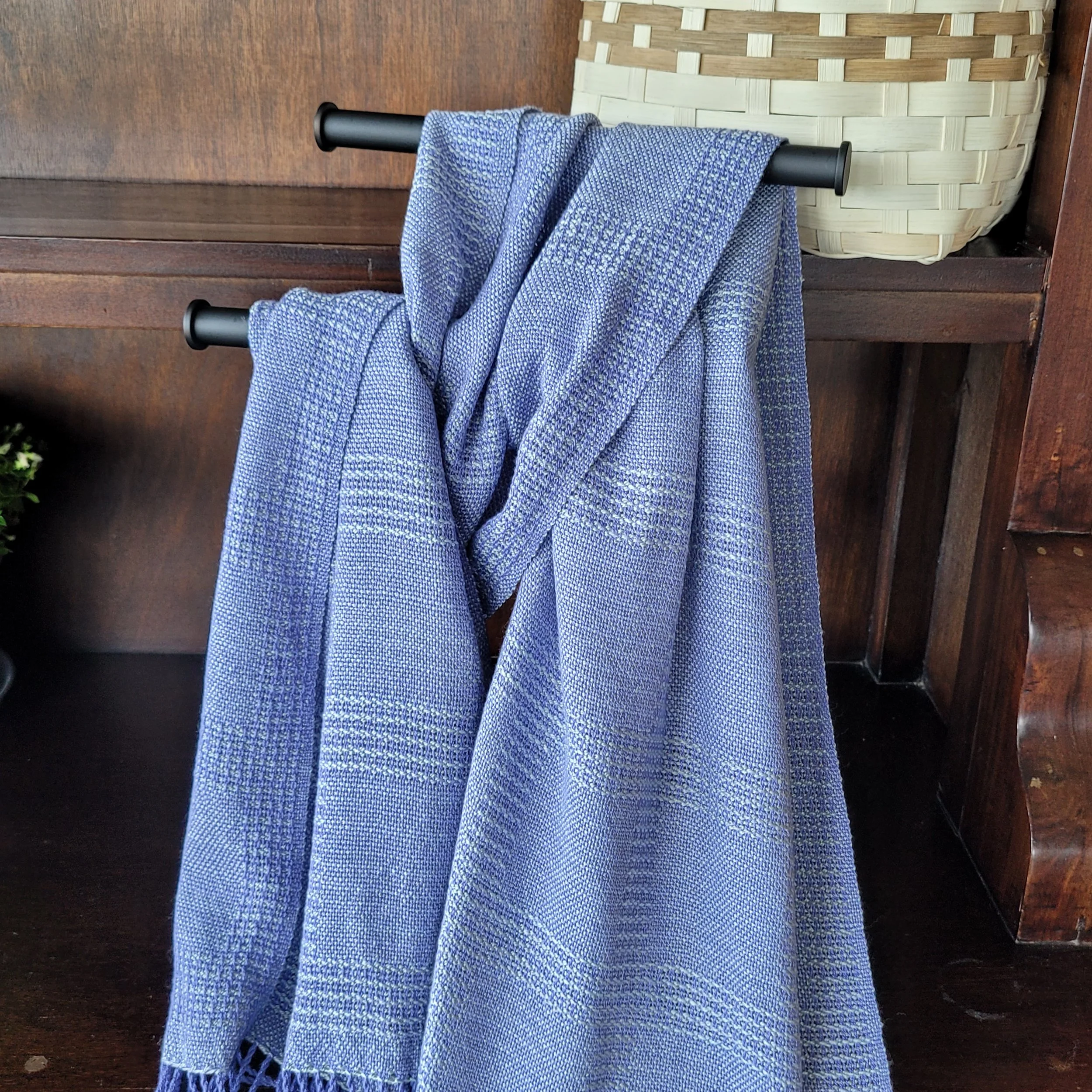 Easy Waffle Weave Scarf Pattern — The Rogue Weaver