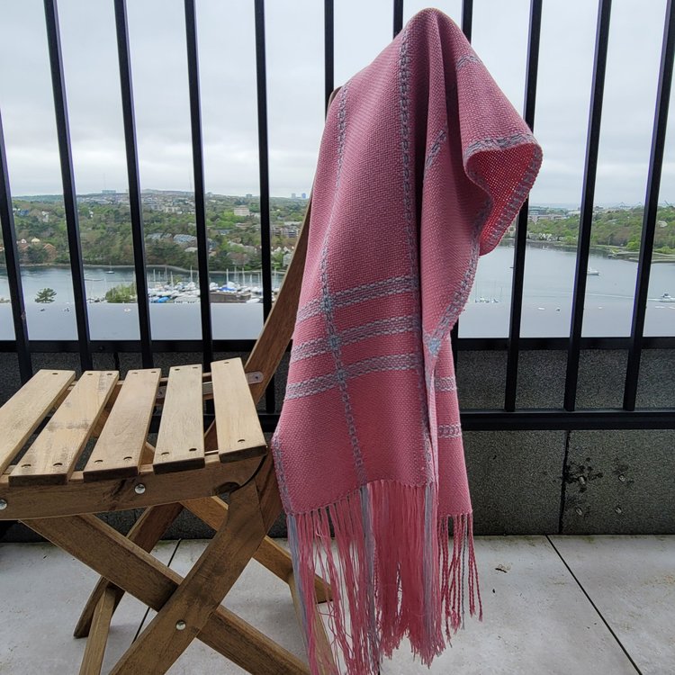 Saori-Style Scarf Rigid Heddle Weaving Pattern — The Rogue Weaver