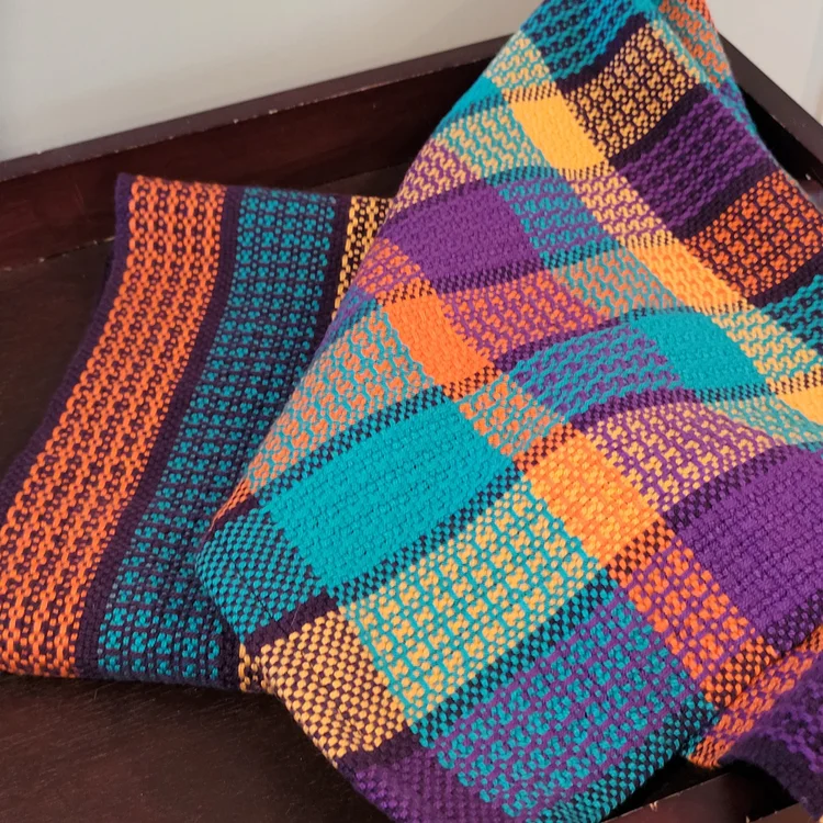 Spring Fling Rigid Heddle Weaving Pattern — The Rogue Weaver