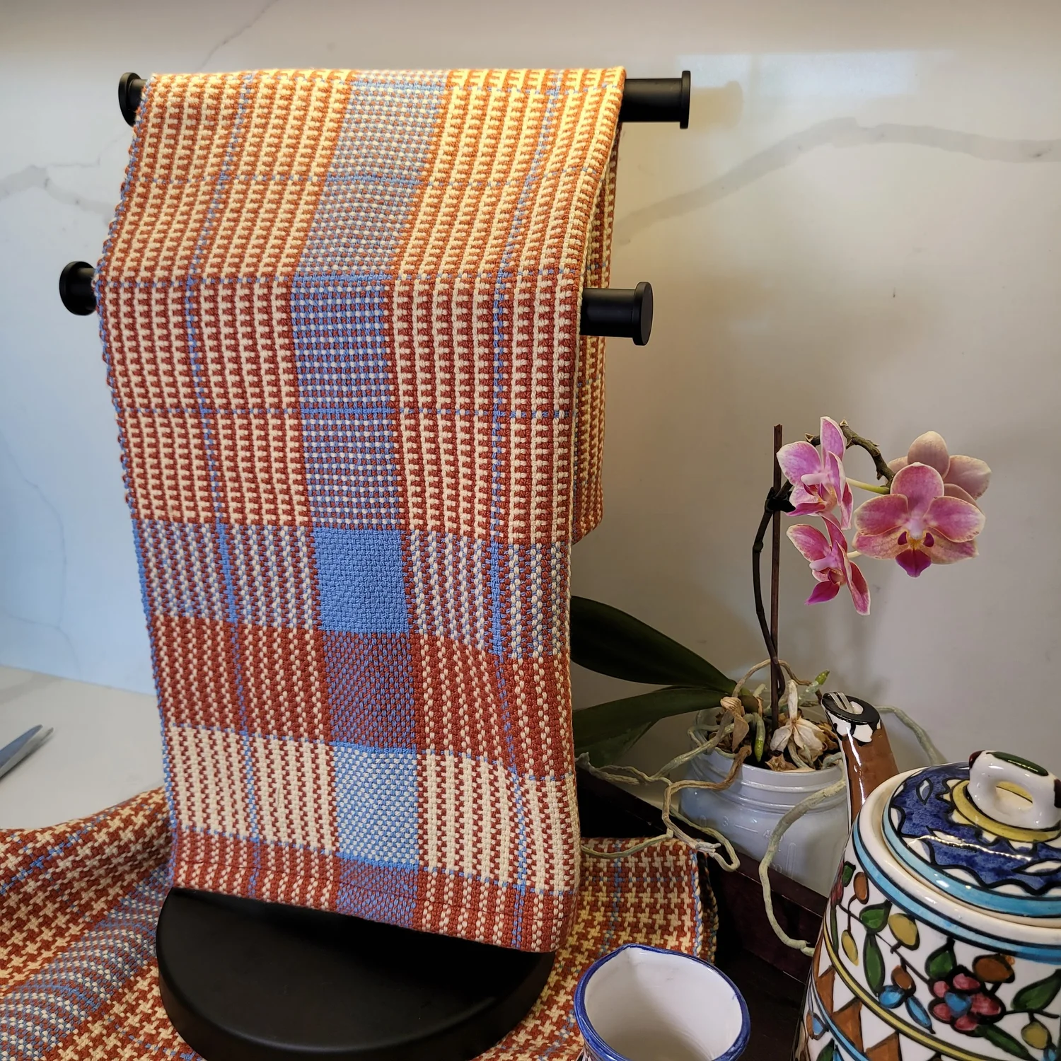 Colour and Weave Gamp Tea Towel Rigid Heddle Weaving Pattern — The ...