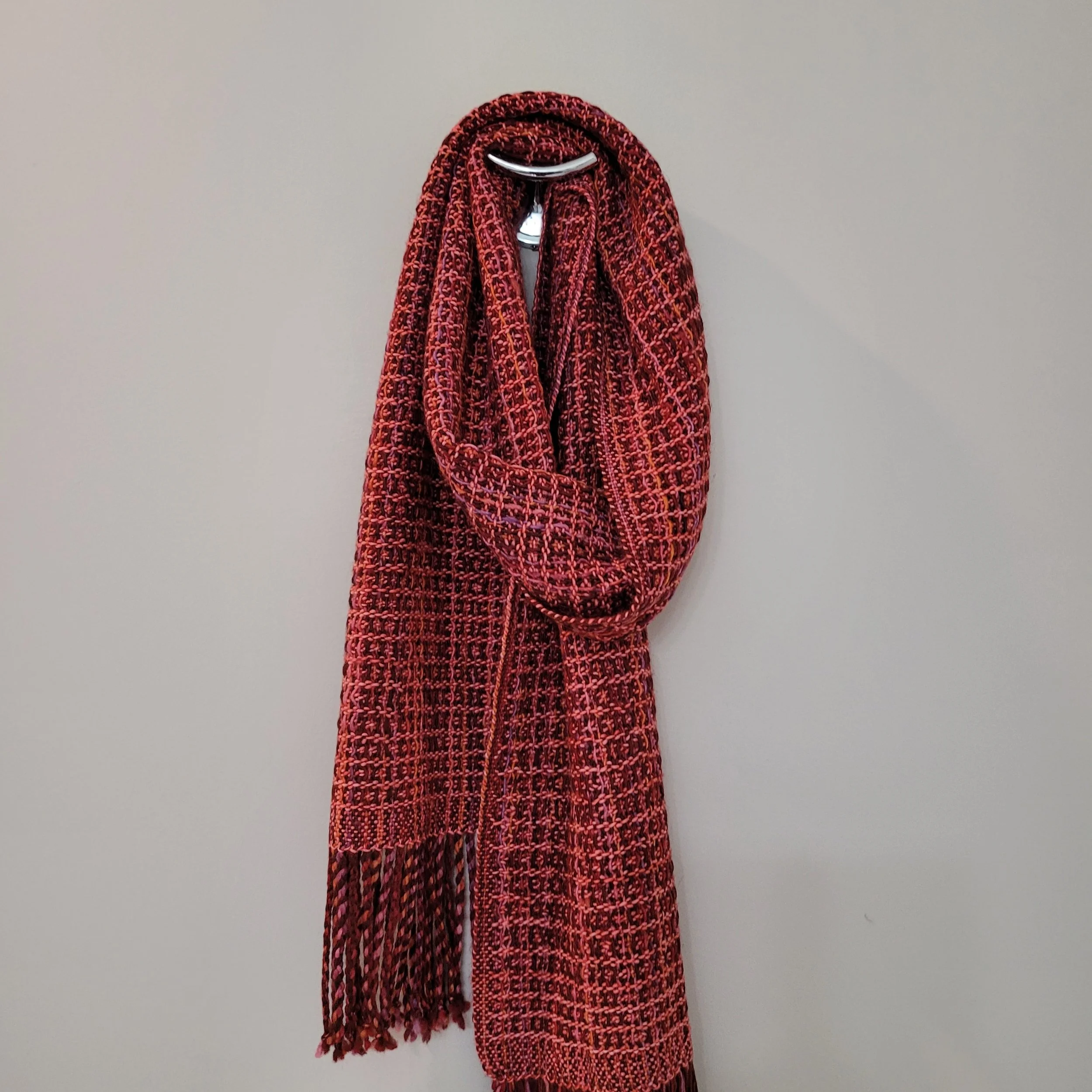 Saori-Style Scarf Rigid Heddle Weaving Pattern — The Rogue Weaver