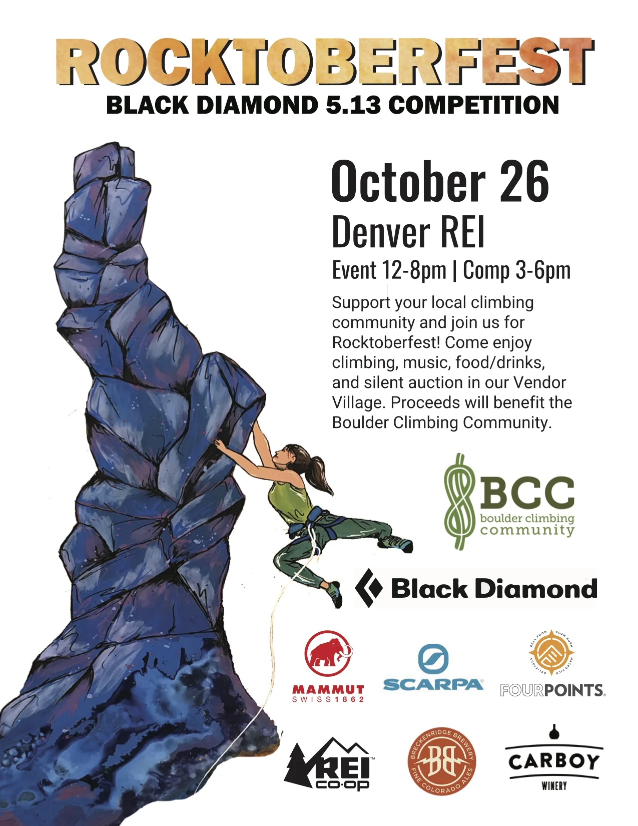 REI Rocktoberfest — Boulder Climbing Community