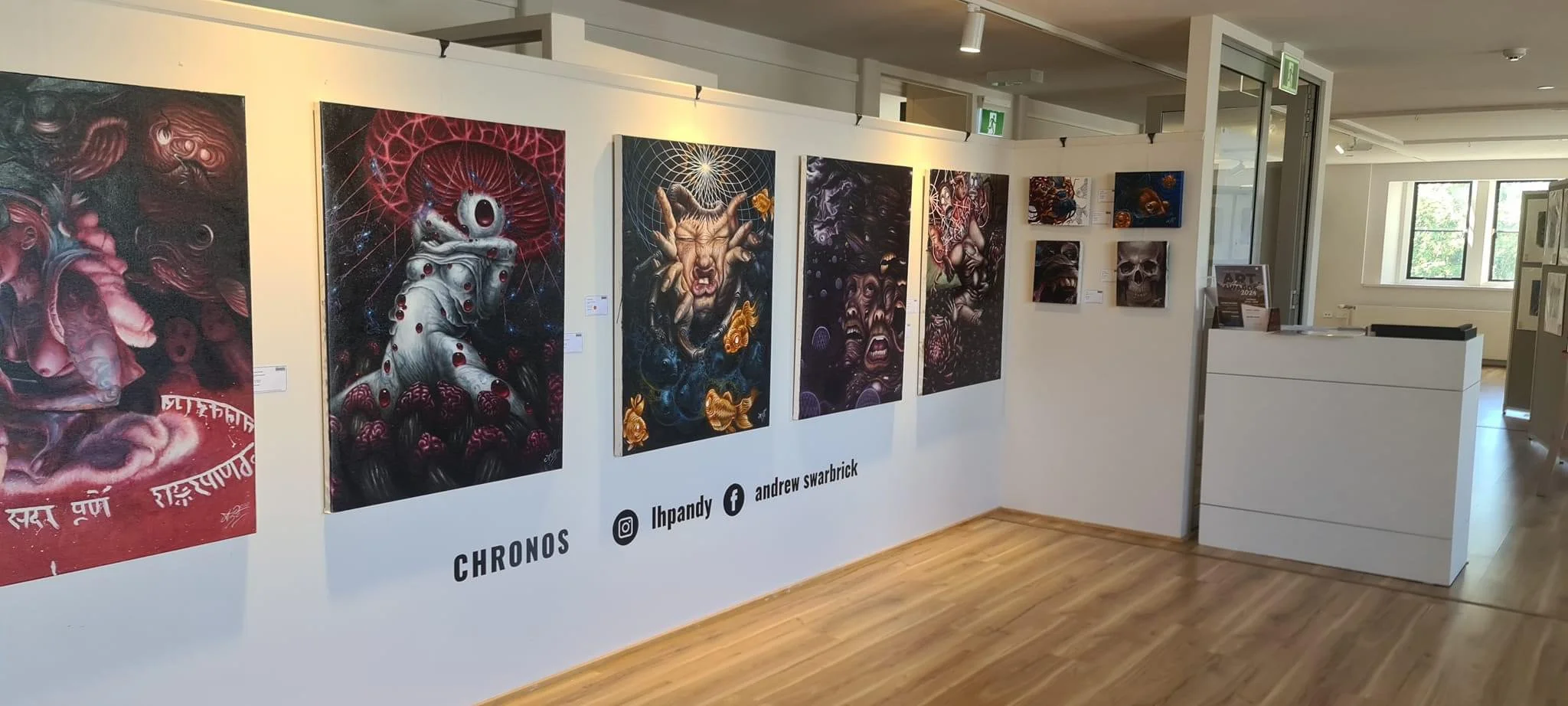 CHRONOS: Solo Exhibition — Andrew Swarbrick Art