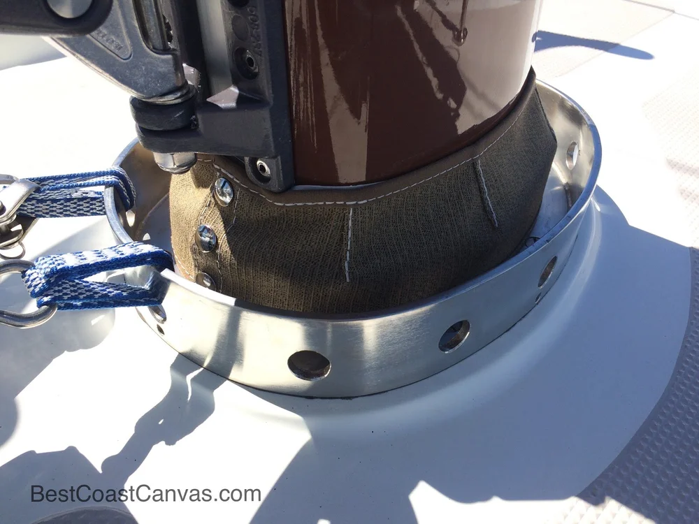 Mast boots, traditional vs. modern — Best Coast Canvas