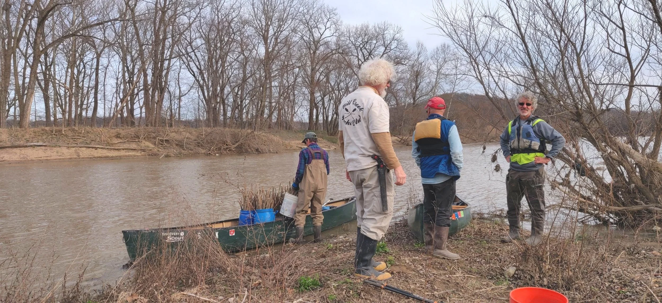 Live Stake Installation at Evendale Commons (South) — Mill Creek Alliance