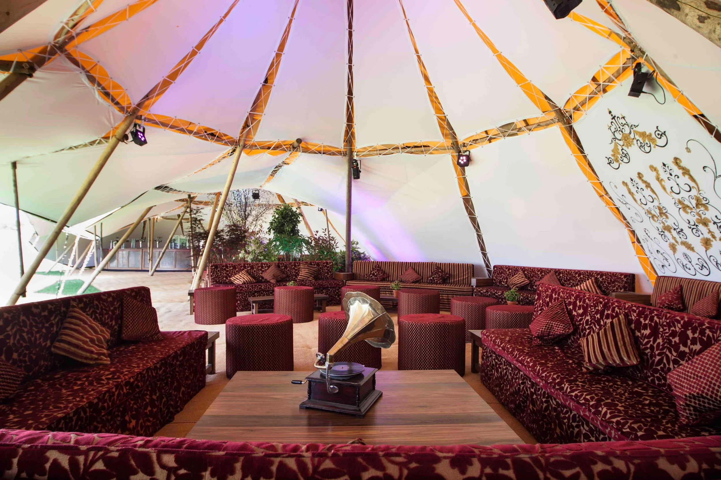 Experience our Amazing Tents in 360 - Katah Events - Giant Tipi Hire ...