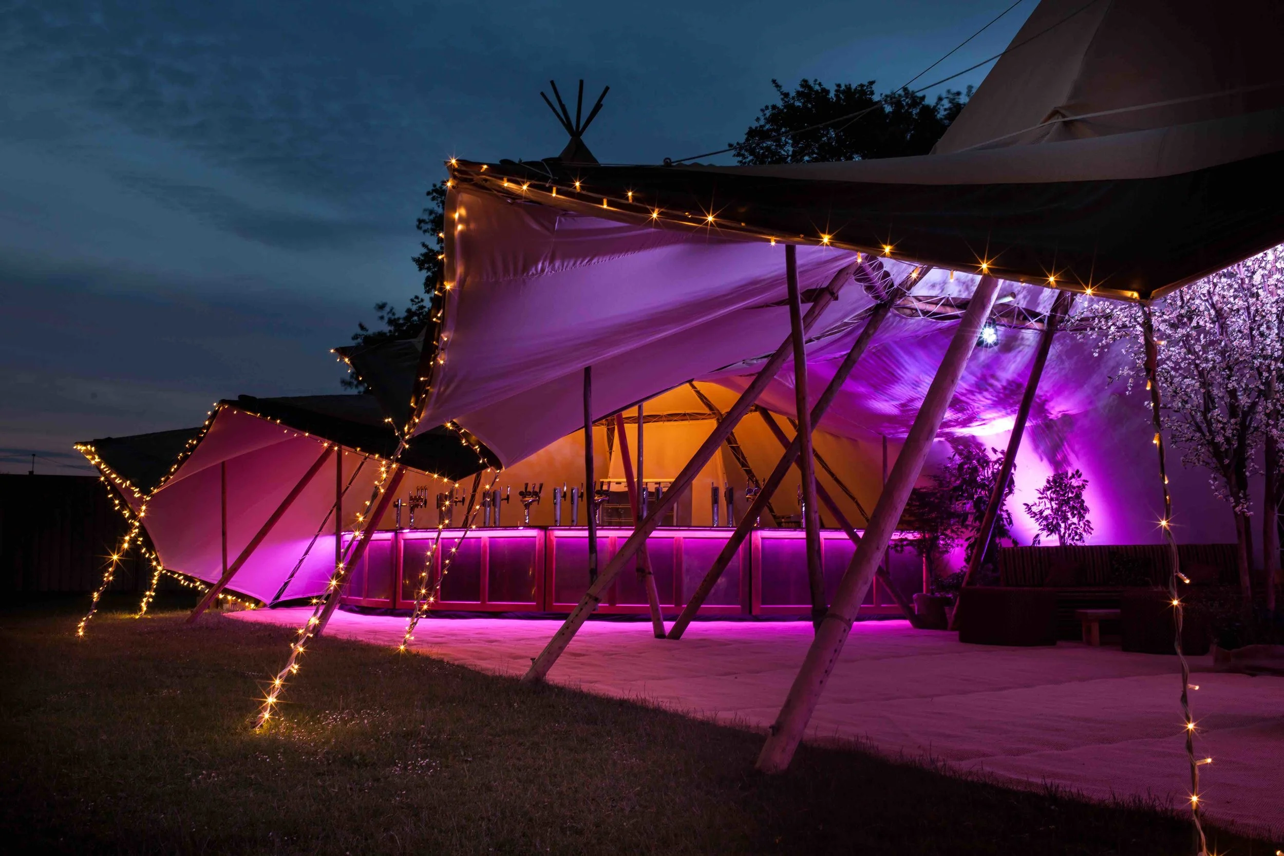 Experience our Amazing Tents in 360 - Katah Events - Giant Tipi Hire ...