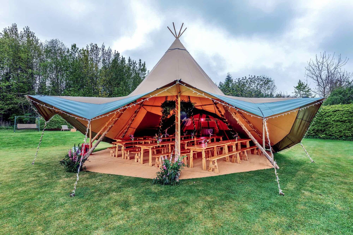 The Tipi Tent Blog – Katah Events - Giant Tipi Hire for Parties ...