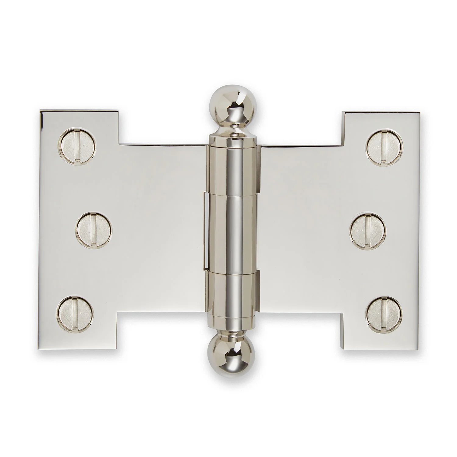 4” x 2.5” Brass Parliament Hinge with Ball Finials — Michael M. Coldren ...
