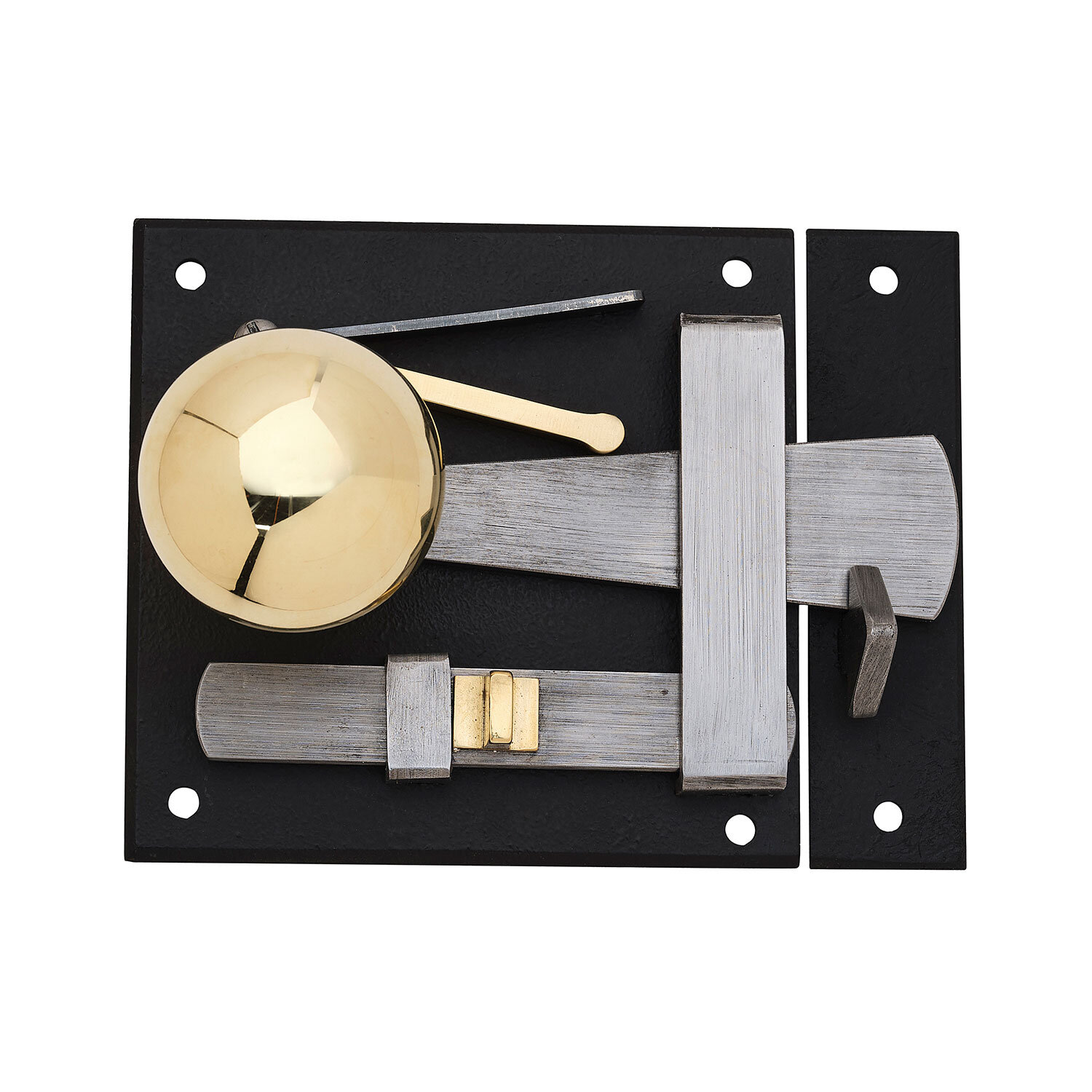 Square Plate Latch with Round Knob — Michael M. Coldren Company ...