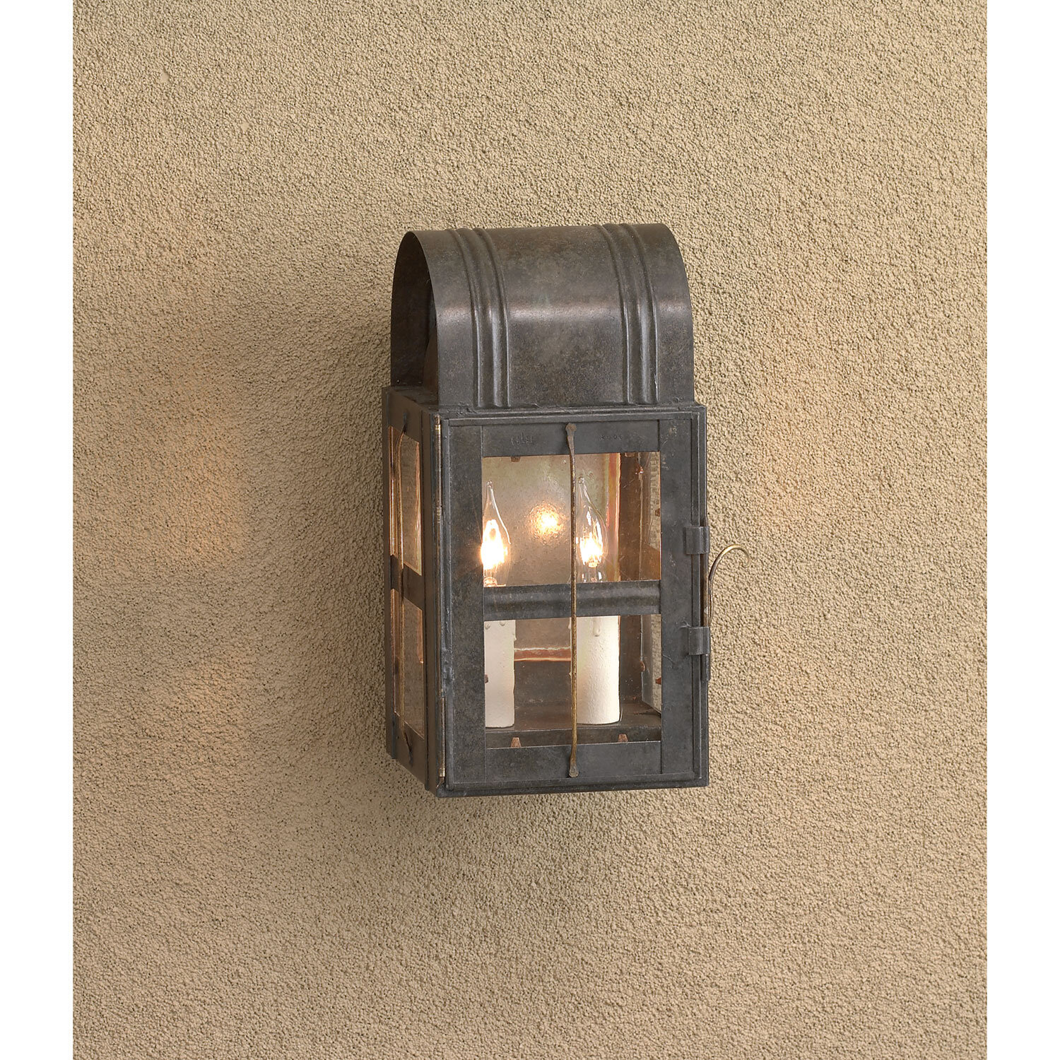 Small Double Socket Wall Mounted Lantern — Michael M. Coldren Company ...