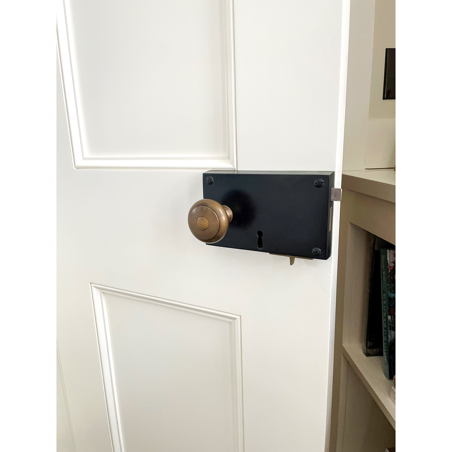 8" Iron Rim Lock — Michael M. Coldren Company | Historically Accurate ...