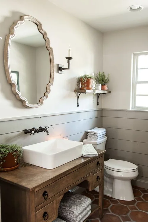 Rustic Small Half Bathroom Ideas