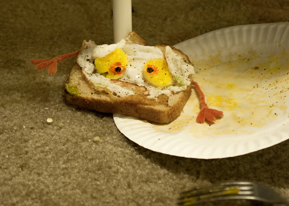 Bad Breakfast - Sequential Triptych — Willow Hardman