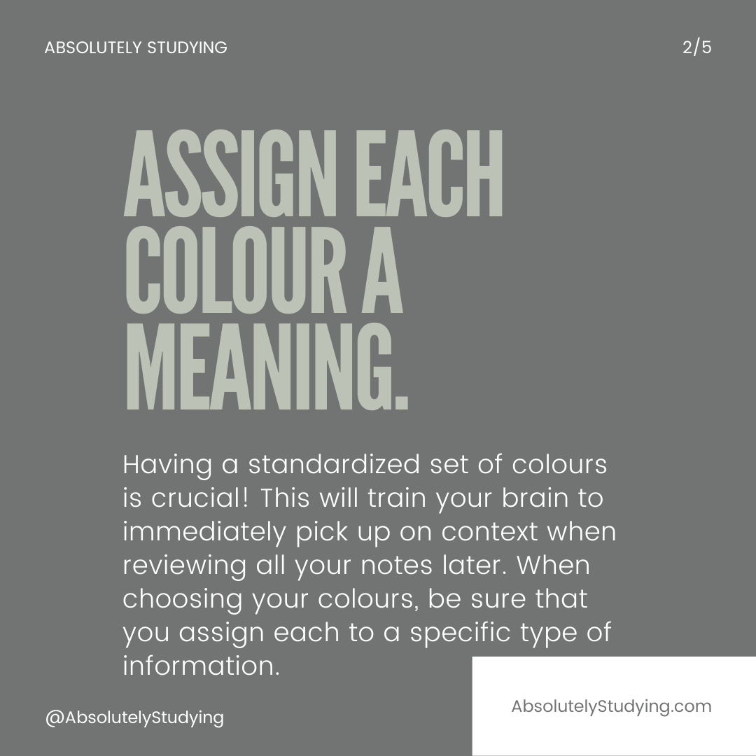 How to Colour Code Your Notes to Save Time and Level Up Comprehension ...