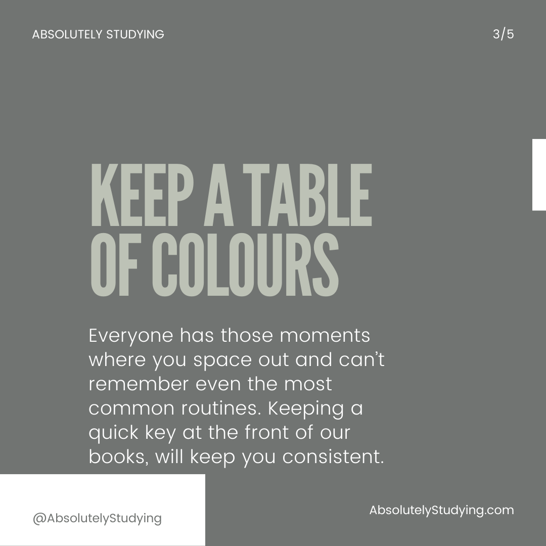 How to Colour Code Your Notes to Save Time and Level Up Comprehension ...