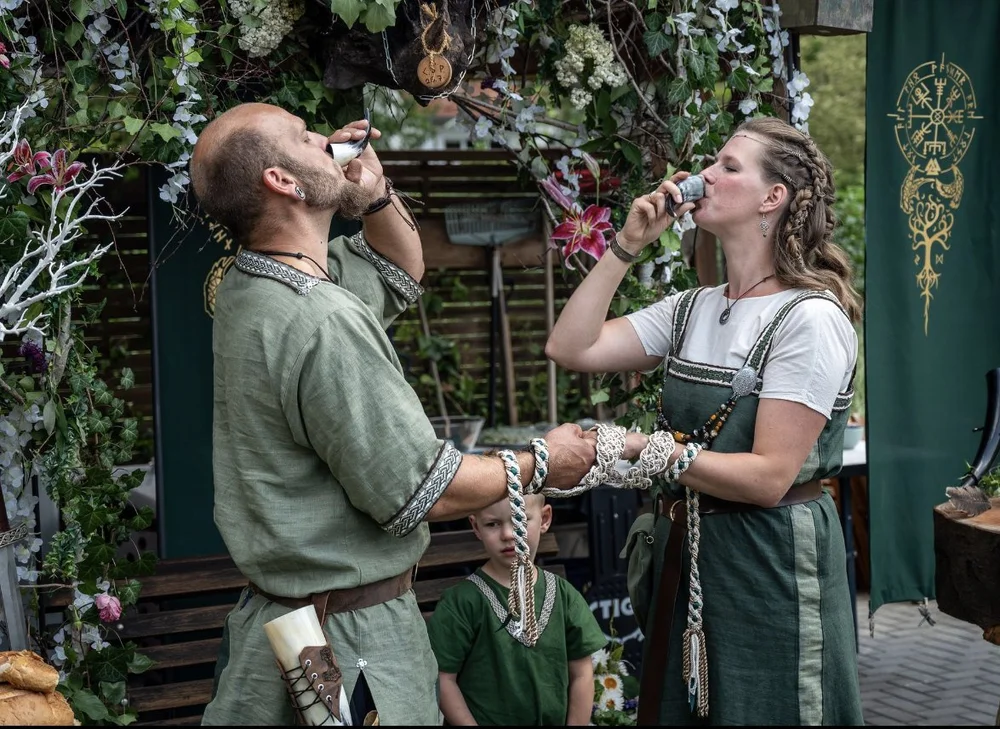 Handfasting cords fit for a Viking ceremony — Ceotha - Handfasting Cords
