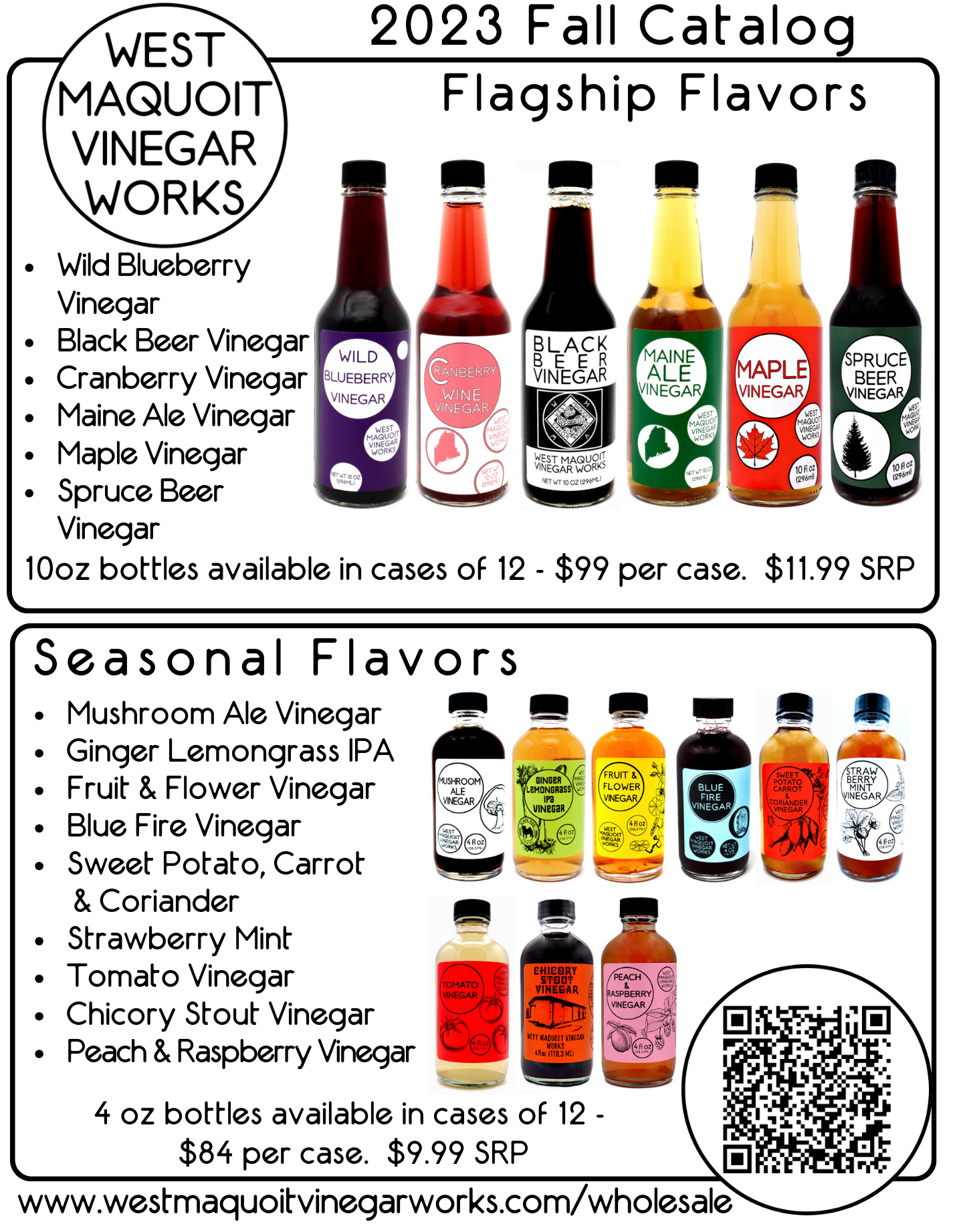 wholesale — West Maquoit Vinegar Works