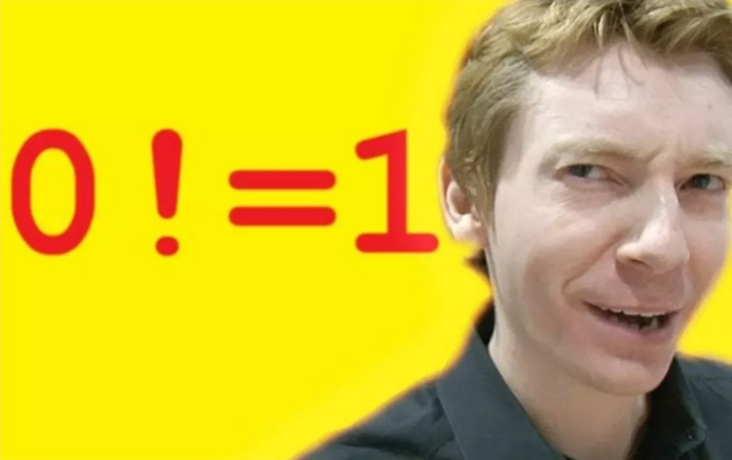 zero-factorial-numberphile