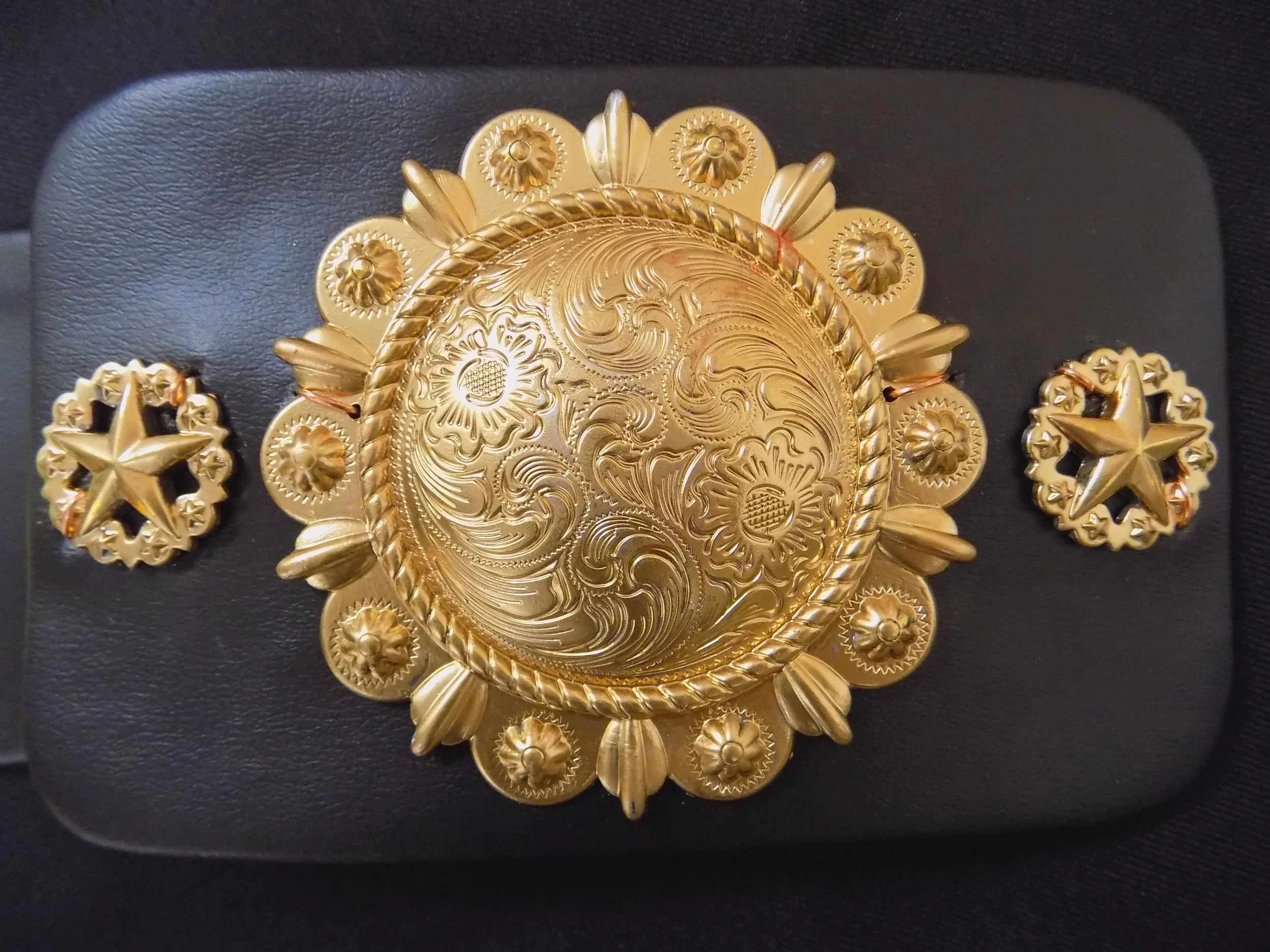 Gold Fireworks Belt — B&K Enterprises Costume Company
