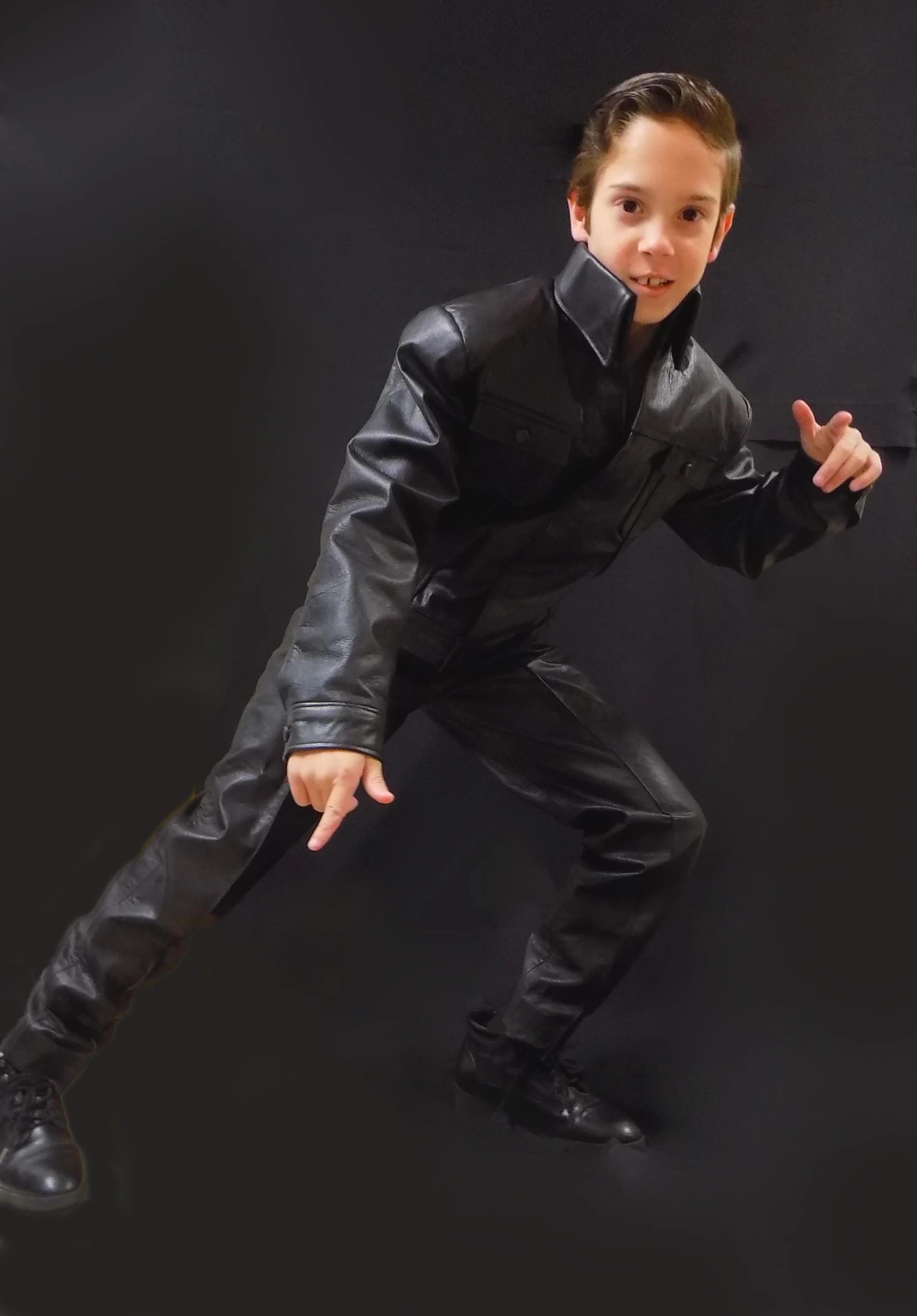 Children's '68 Comeback Leather Suit — B&K Enterprises Costume Company