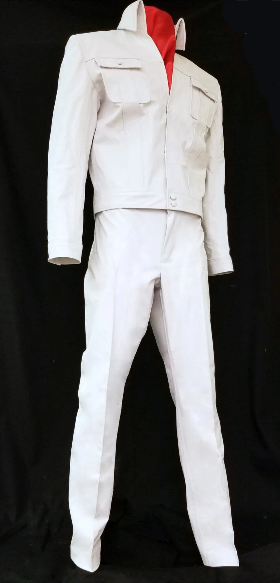 '68 Comeback Style Two-Piece Suit (White Leather) — B&K Enterprises ...