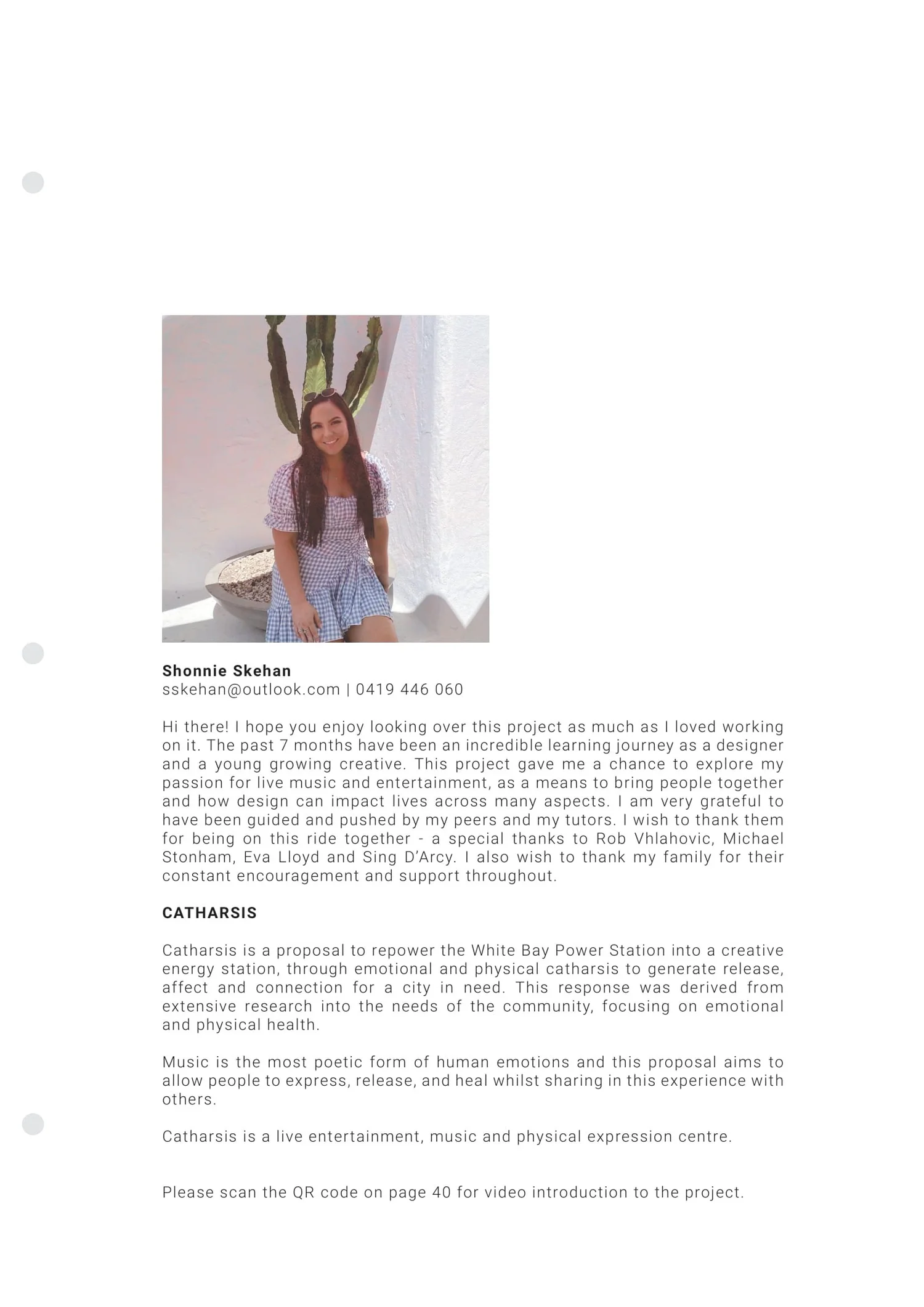 Shonnie Skehan — IA