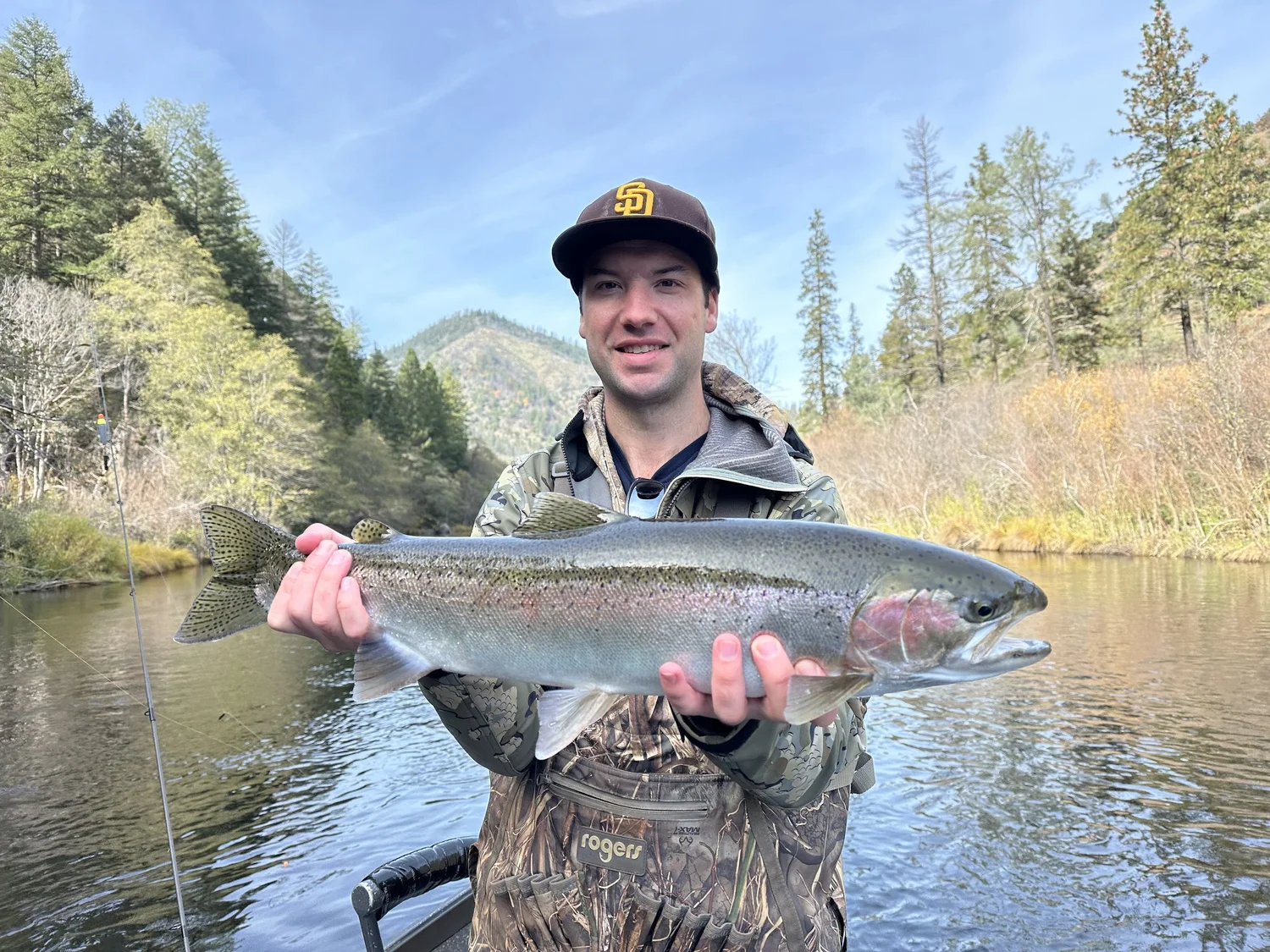 Trinity River steelhead fishing Report 11/16/2025 — Justin Thompson Fishing