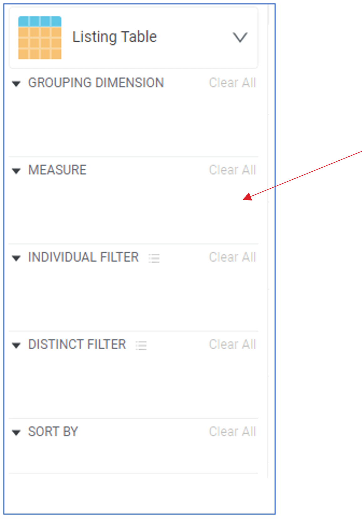 Incorta Analyzer Basics: The Listing Table Visualization — PMsquare