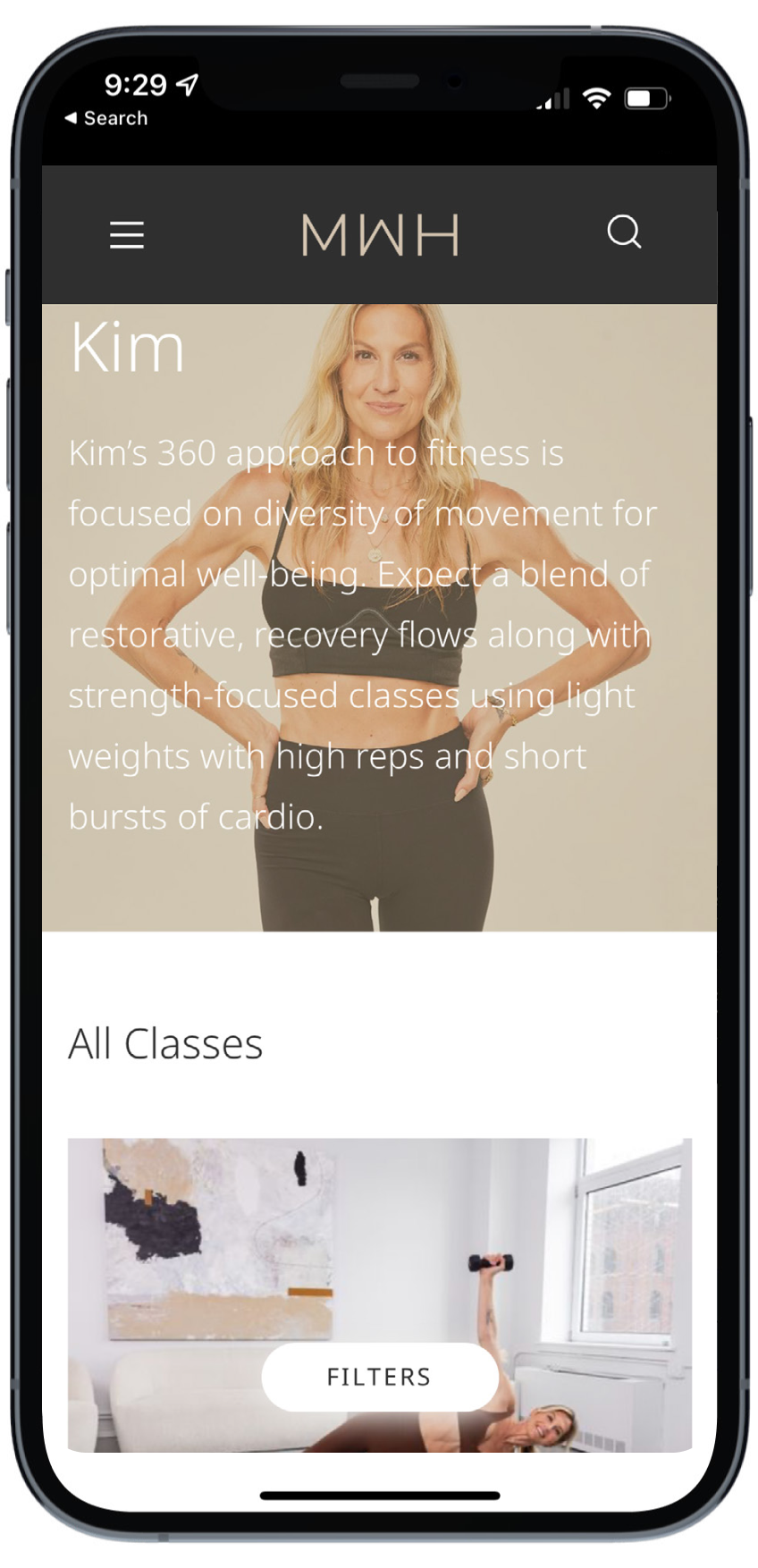 MWH — Kim Strother