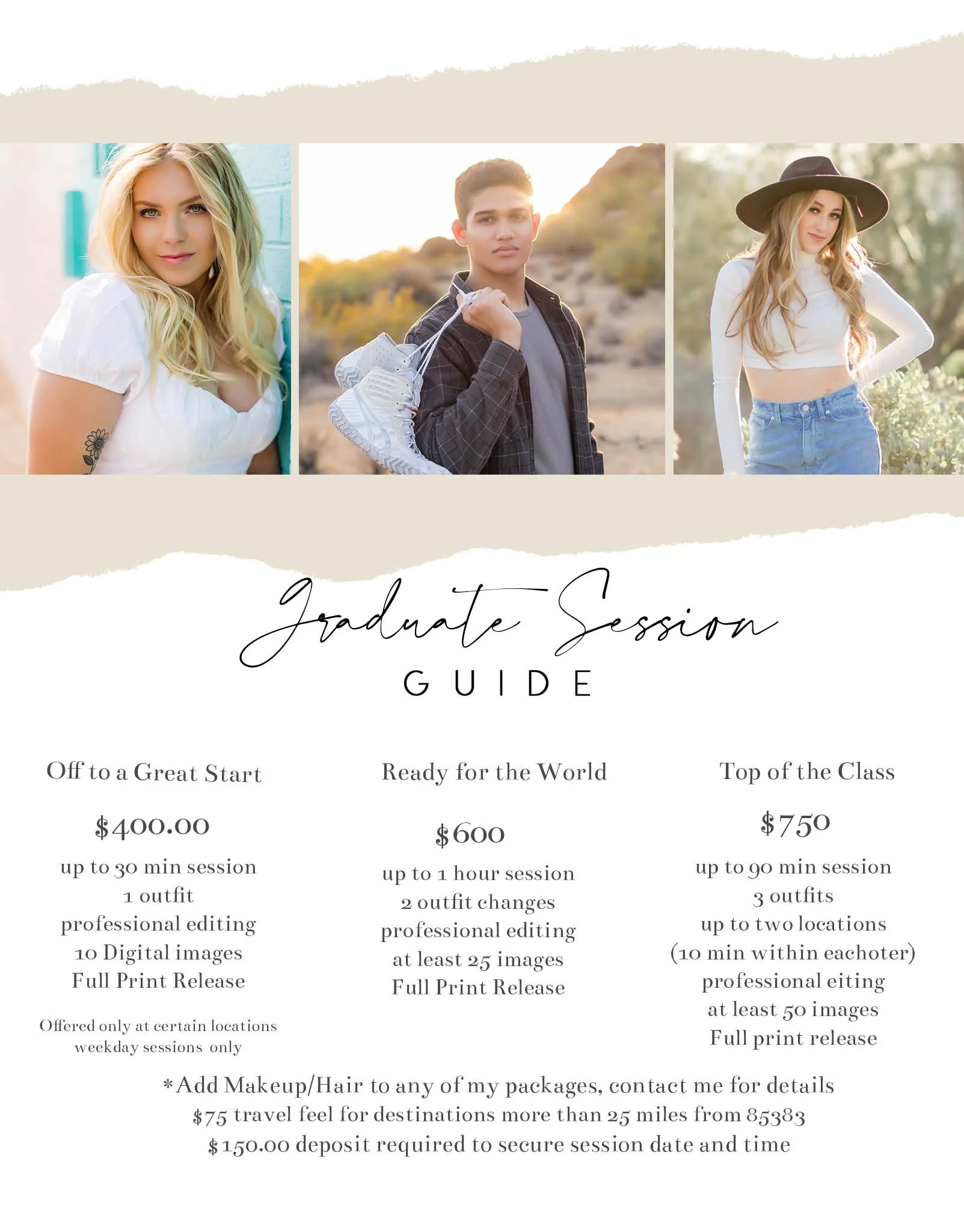 Graduate Session — SherryComella Photography