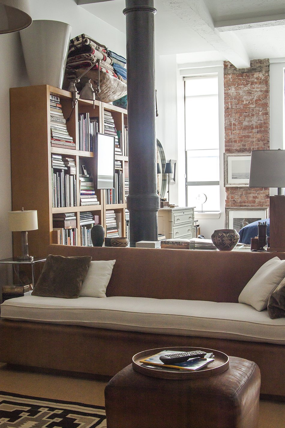 How One Collector Makes Studio Living Work — Lonny