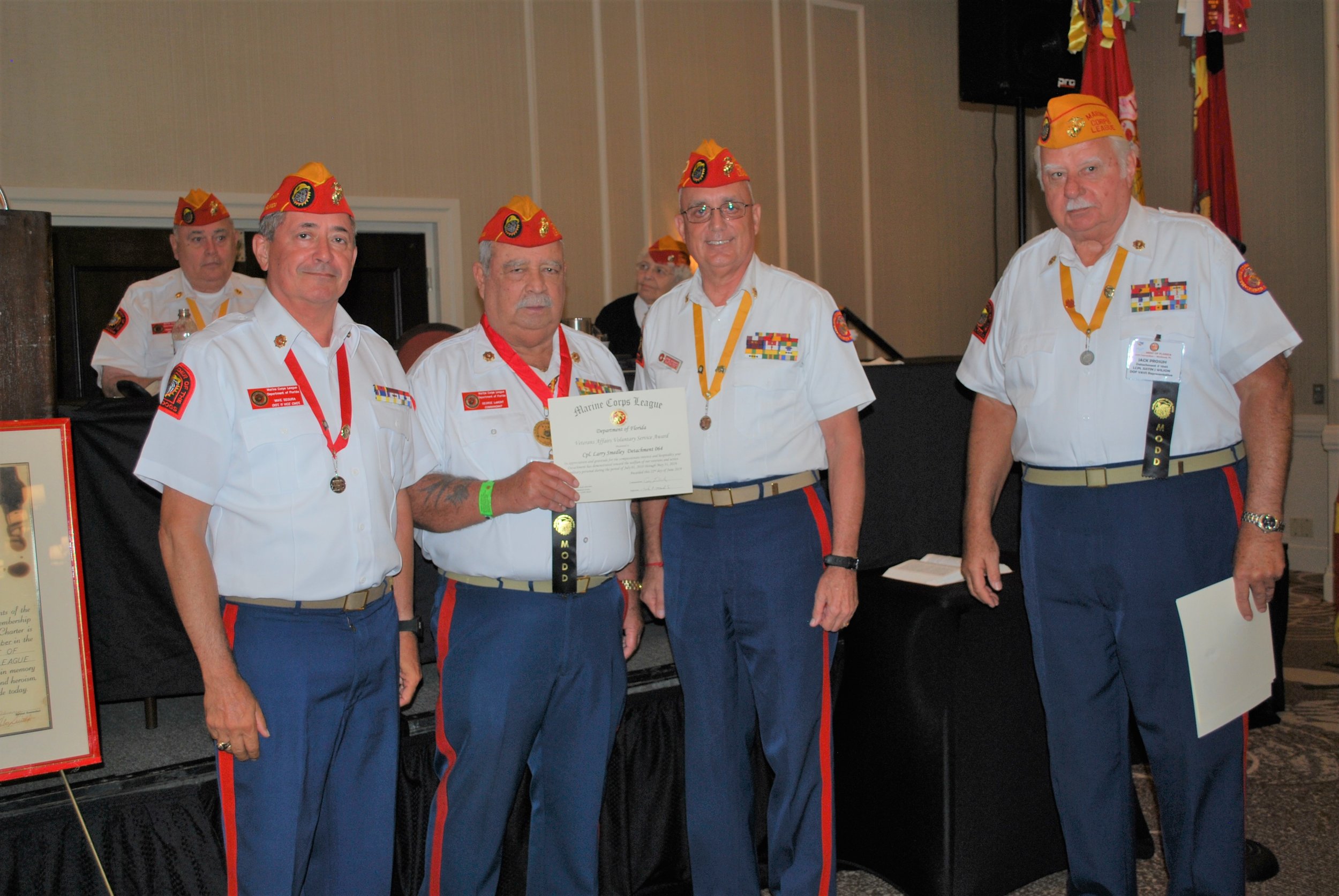 Business Meeting — Marine Corps League Dept. of Florida