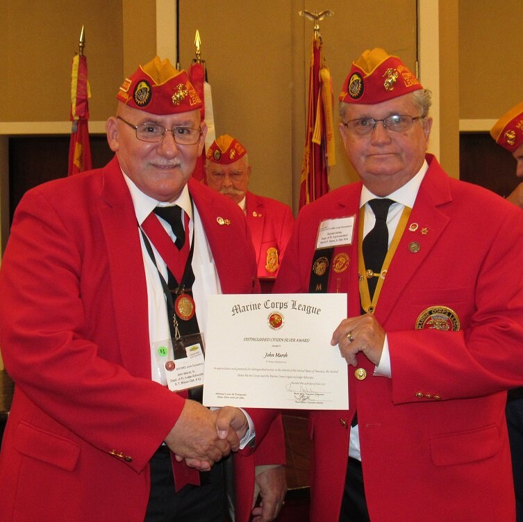 Victor T Fisher award — Marine Corps League Dept. of Florida