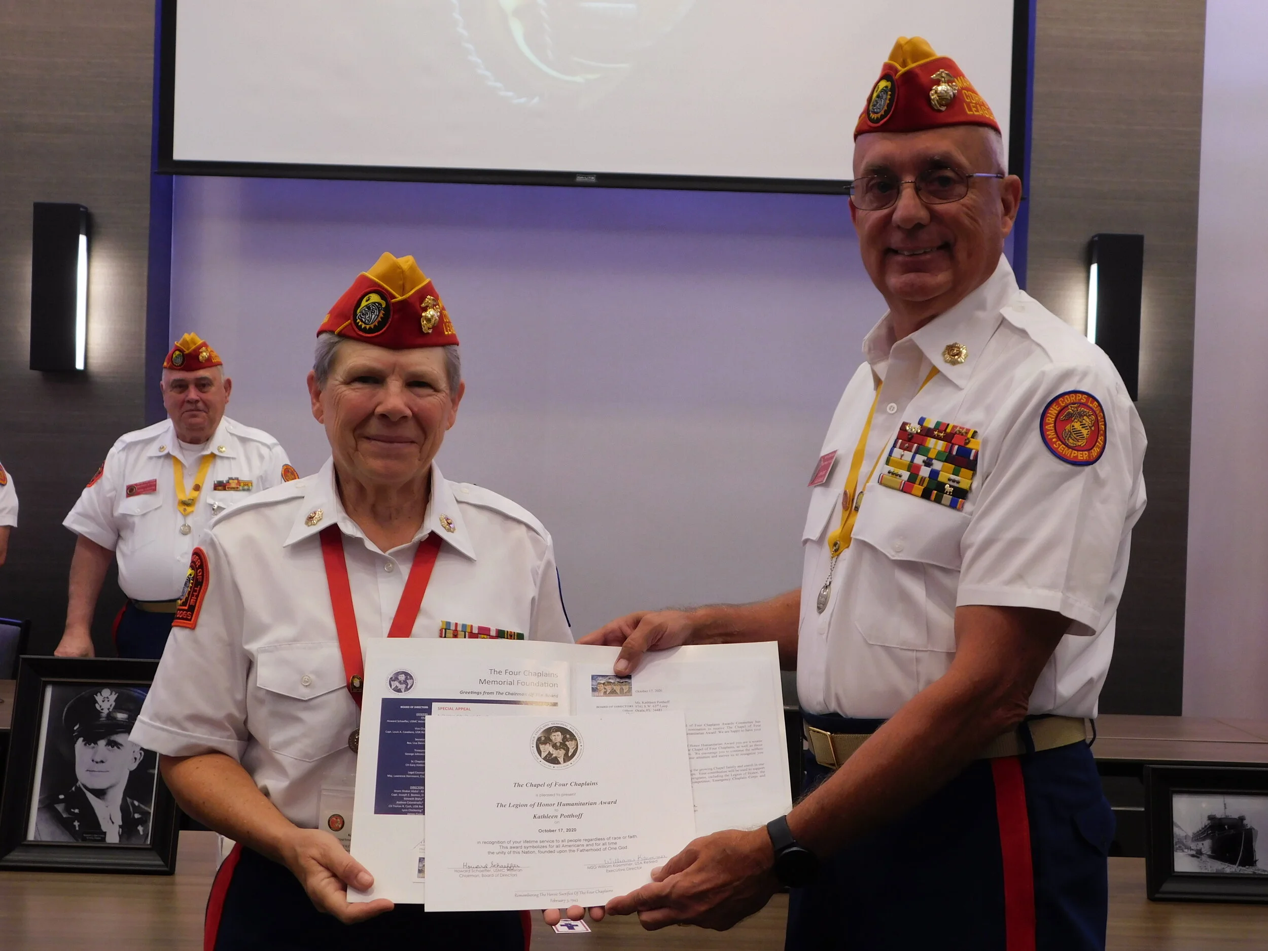 2021 Spring Chapel of Four Chaplains — Marine Corps League Dept. of Florida