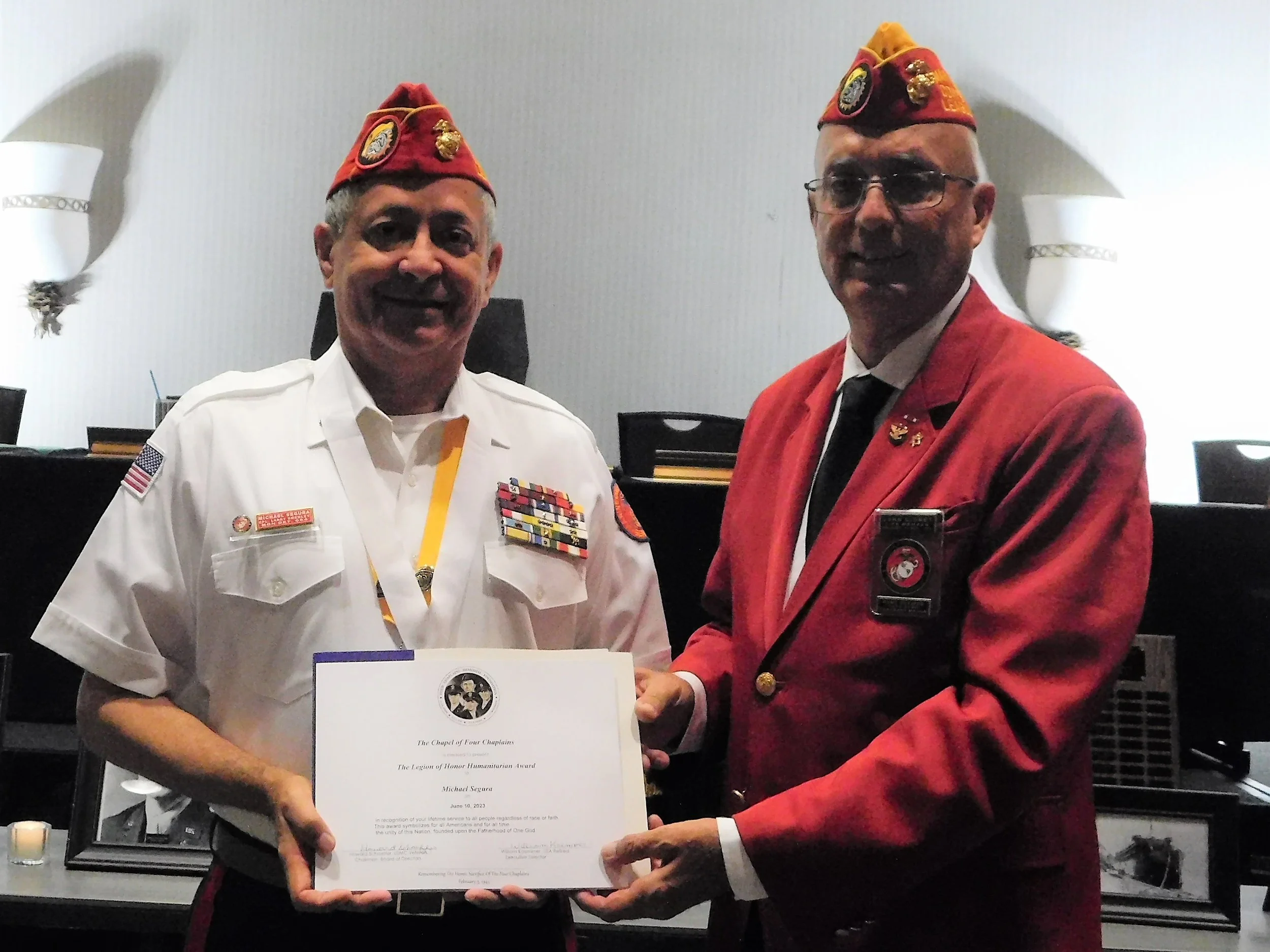 2023 Summer Convention Chapel of Four Chaplains — Marine Corps League ...