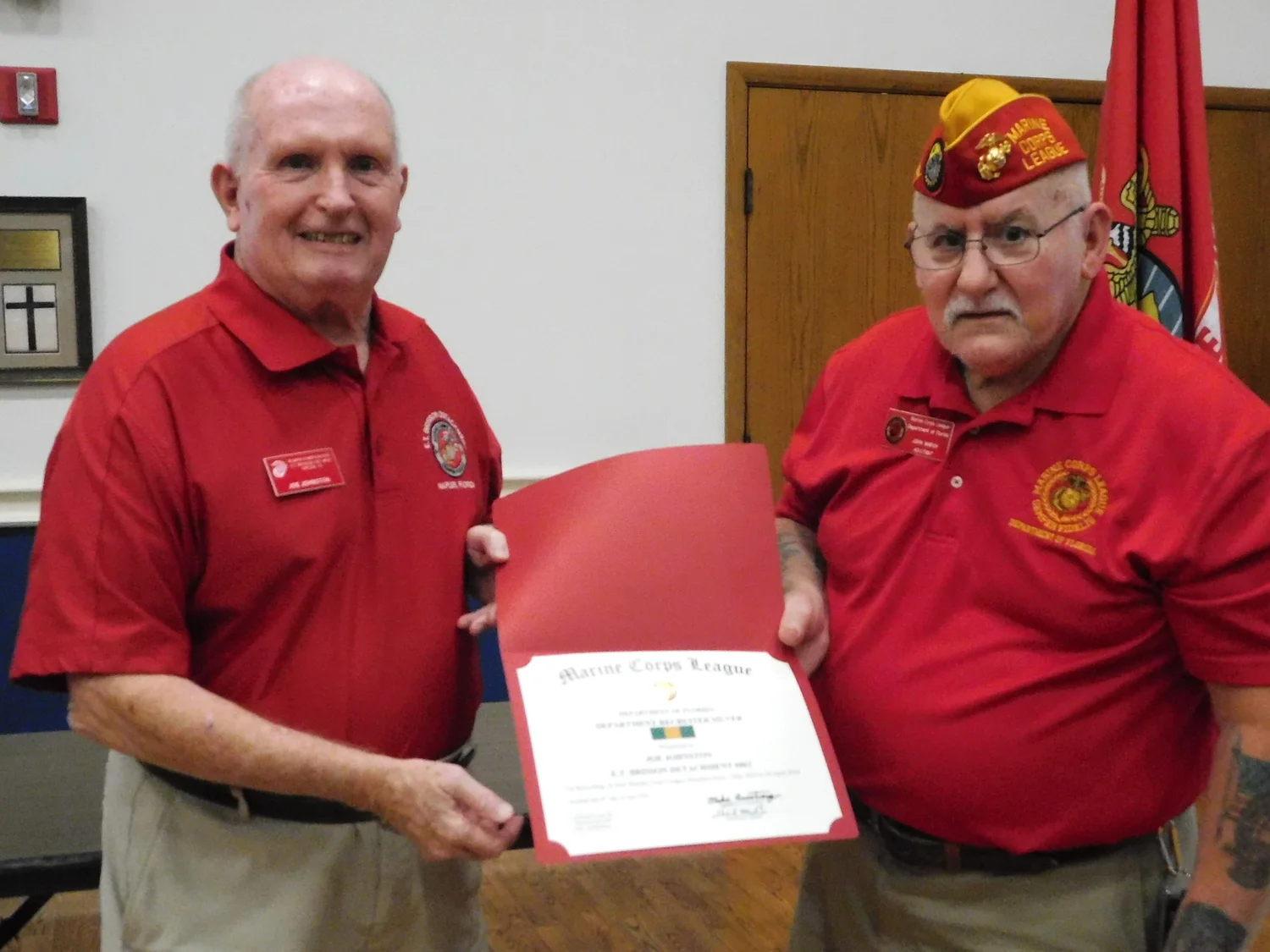 Awards — Marine Corps League Dept. of Florida