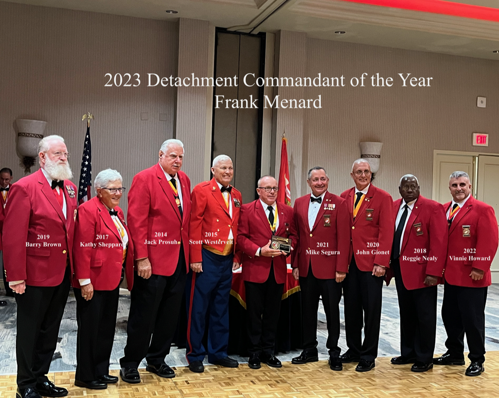 Commandant of the Year Photos — Marine Corps League Dept. of Florida