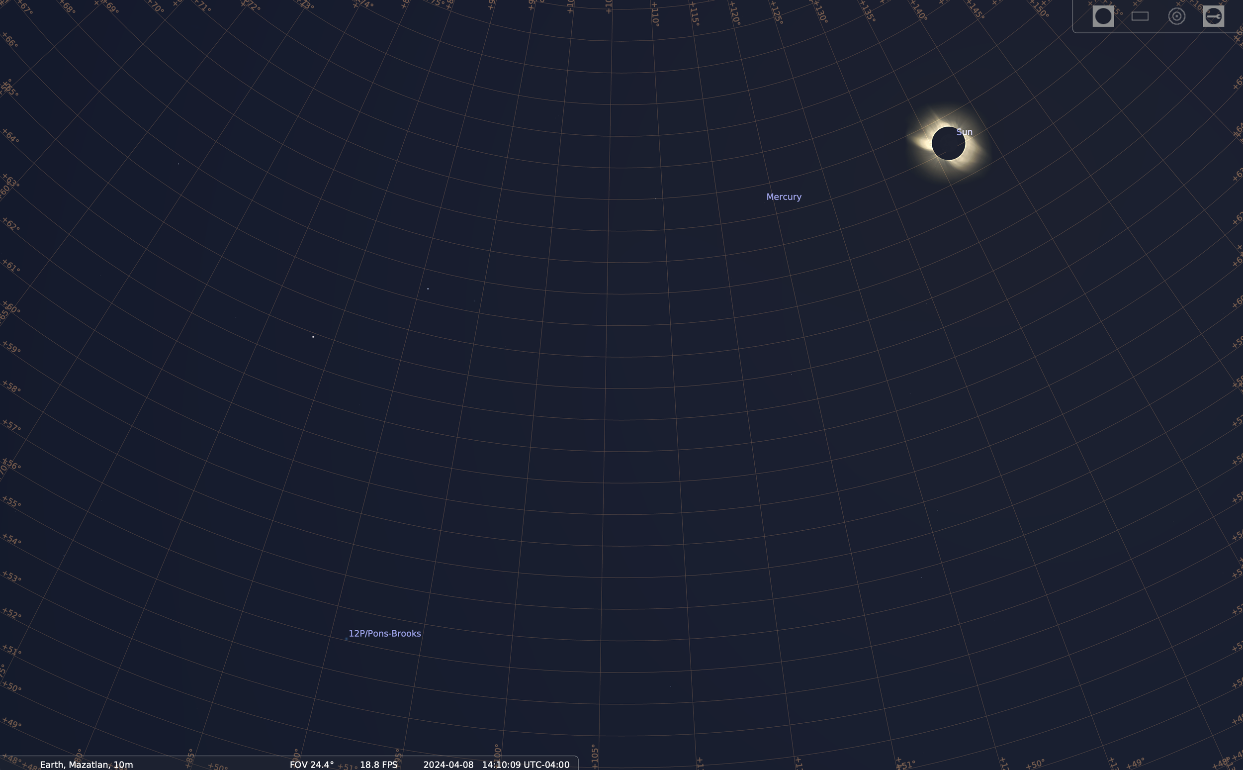 Viewing and Photographing the Devil Comet During the 2024 Eclipse — H.D ...