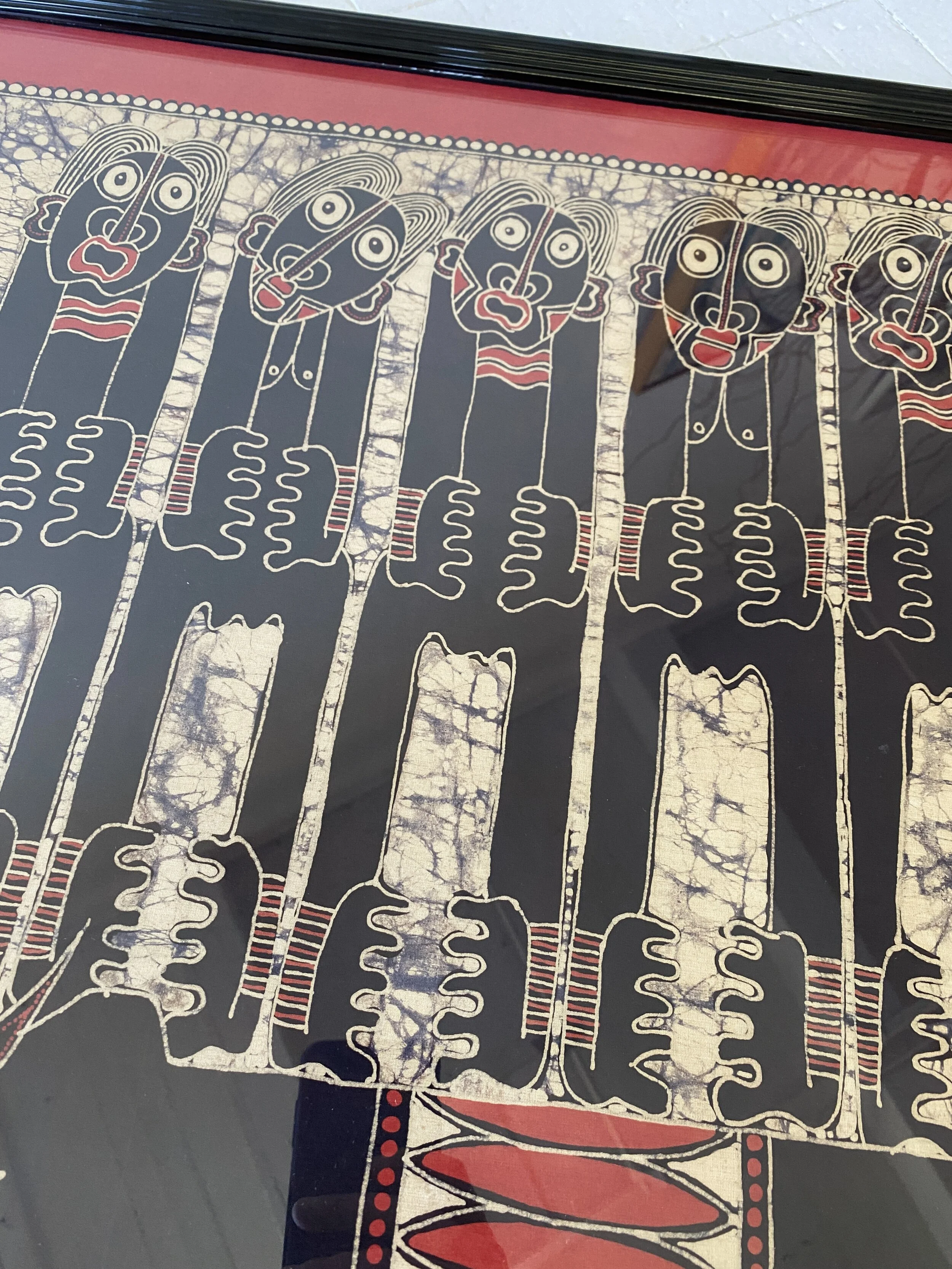 1970s Original Batik Art