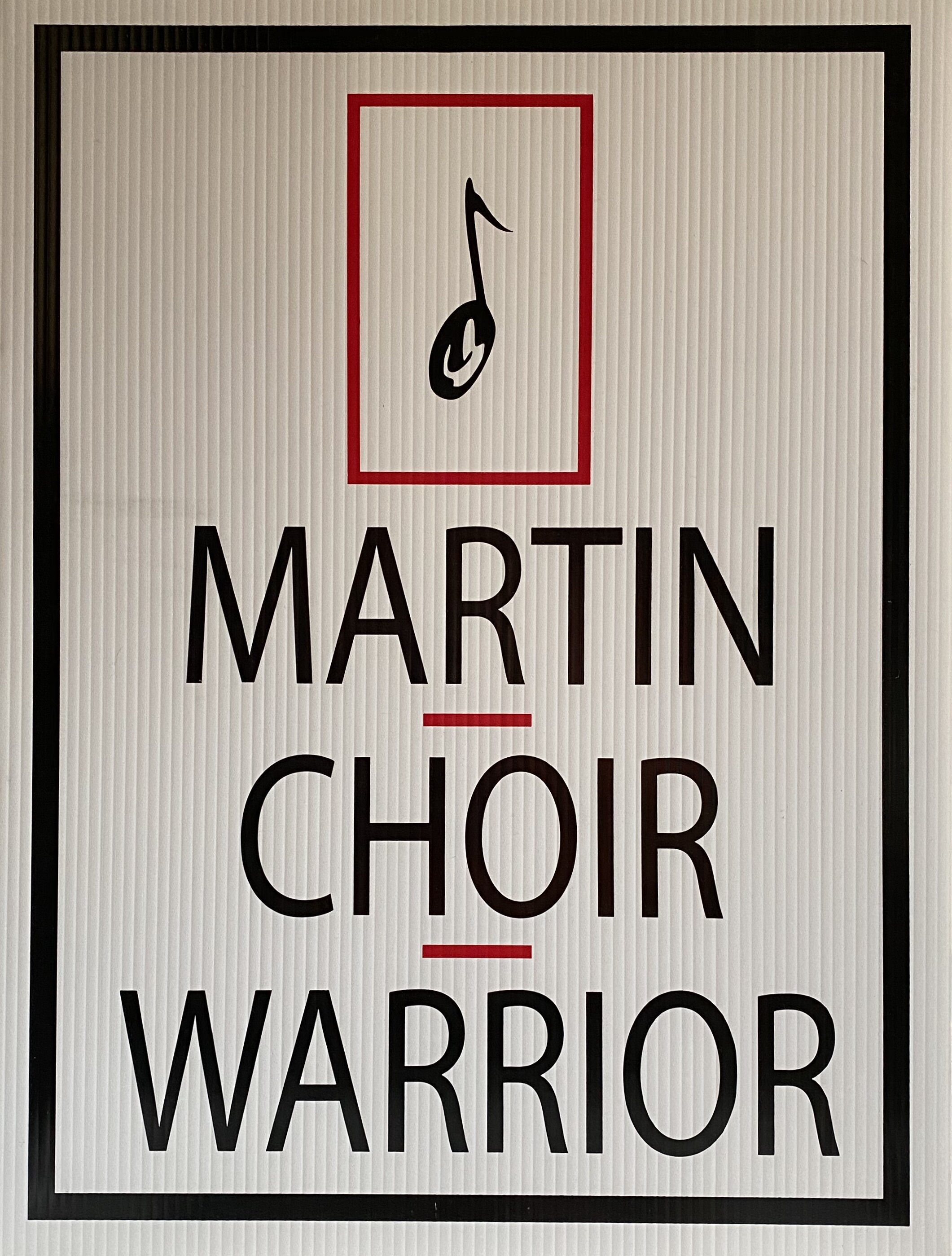 Spirit Wear — Martin HS Choir
