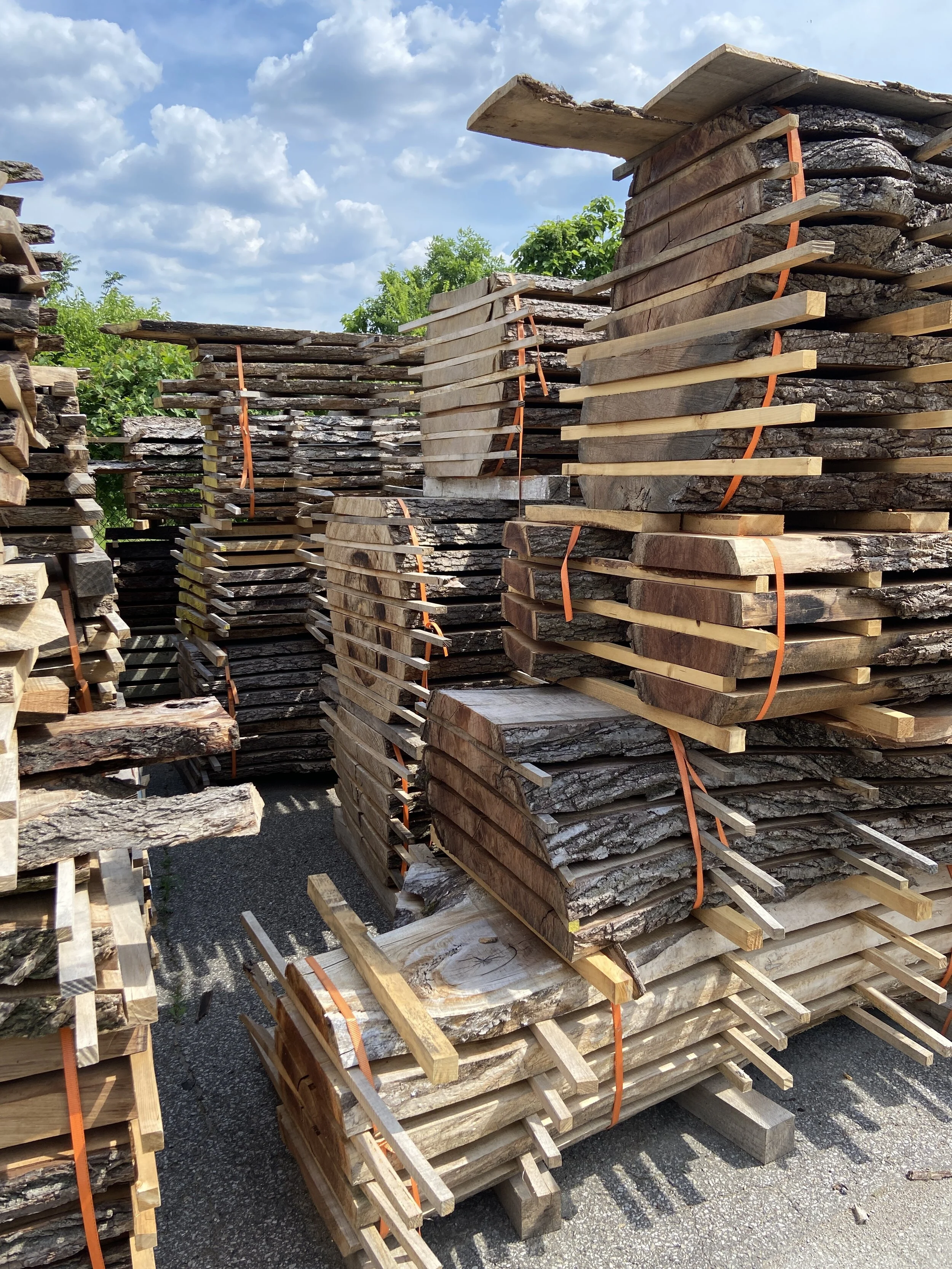 Hardwood Lumber Sales — Saw-Whet Hardwoods | Dimensional Lumber, Slabs ...