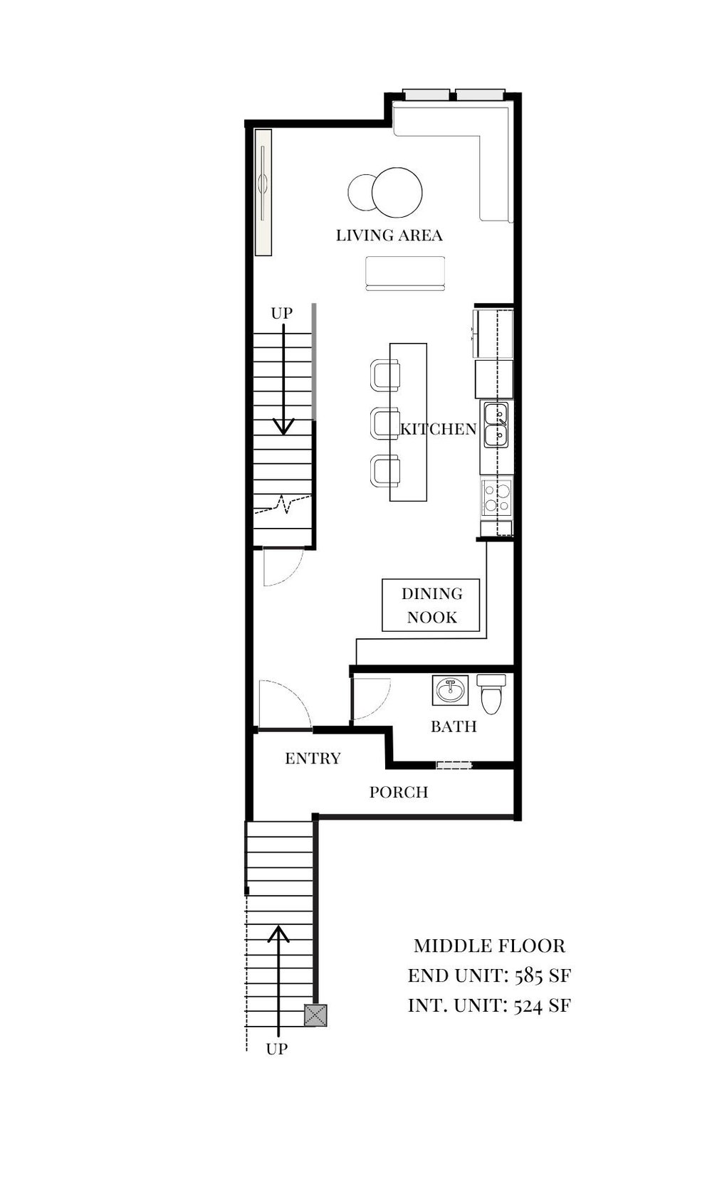 Floor Plans — Allenmore Brownstones